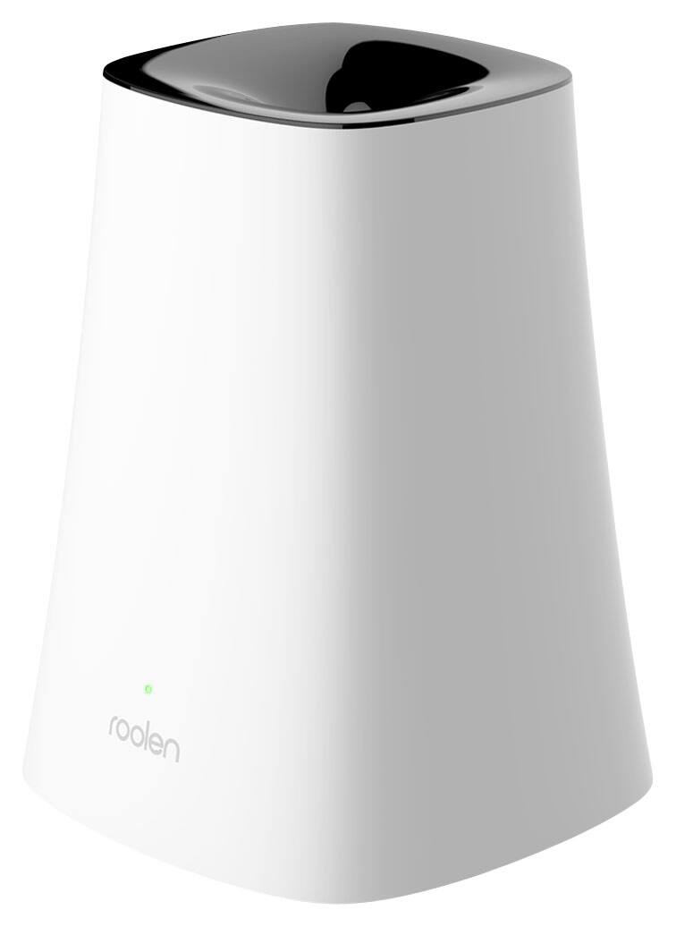 Roolen BREATH 0.83 Gal. Ultrasonic Cool Mist Humidifier White/Black AE ...