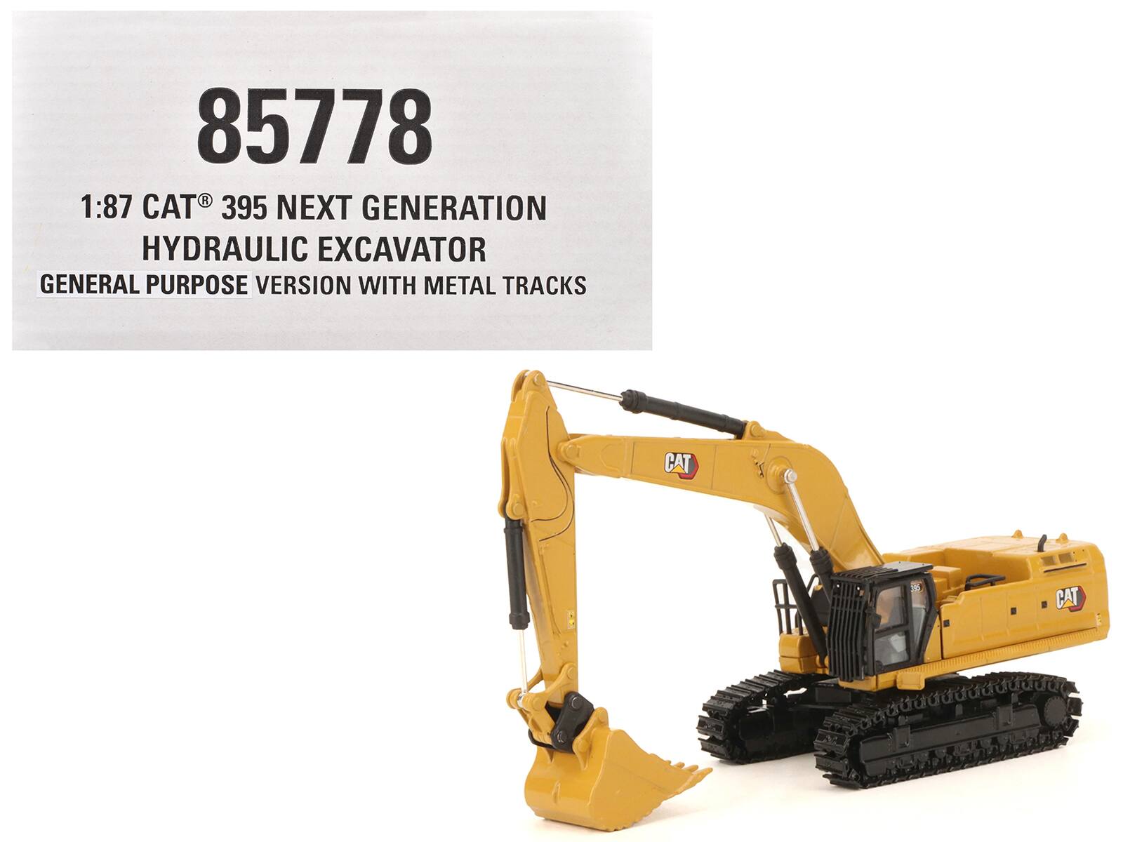 Diecast Masters CAT 395 Next Gen Hydraulic Excavator Mass Excavator ...