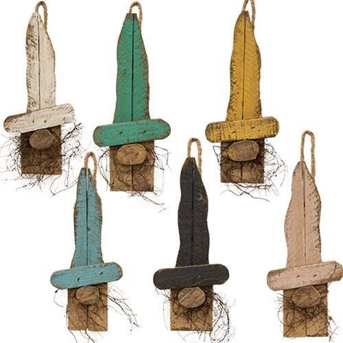 BreeBe *Skinny Mini Spring Gnome Ornament 6 Asstd Multicolor G21105 ...