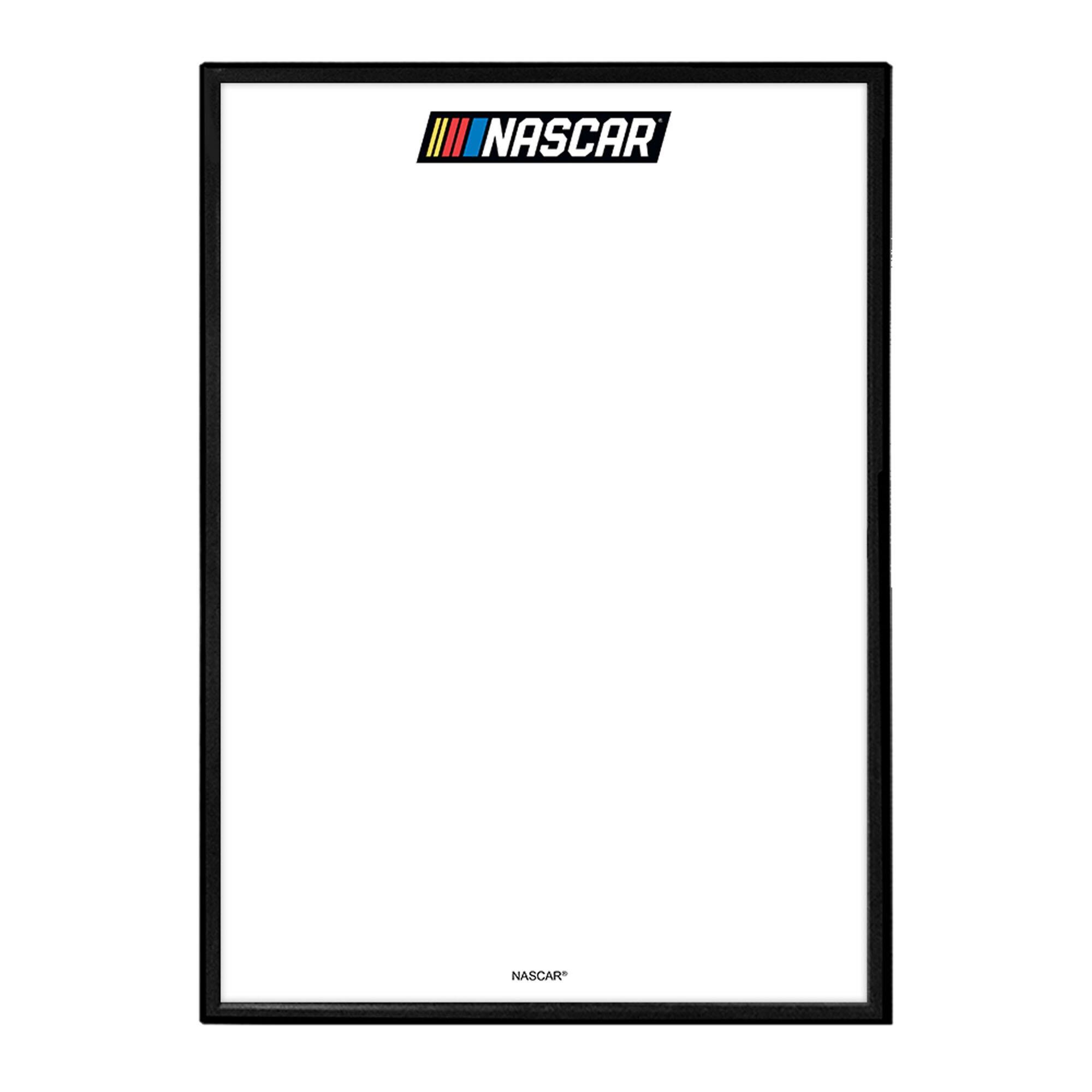 The Fan Brand NASCAR 19" x 27" Framed Dry Erase Board Multicolor ...