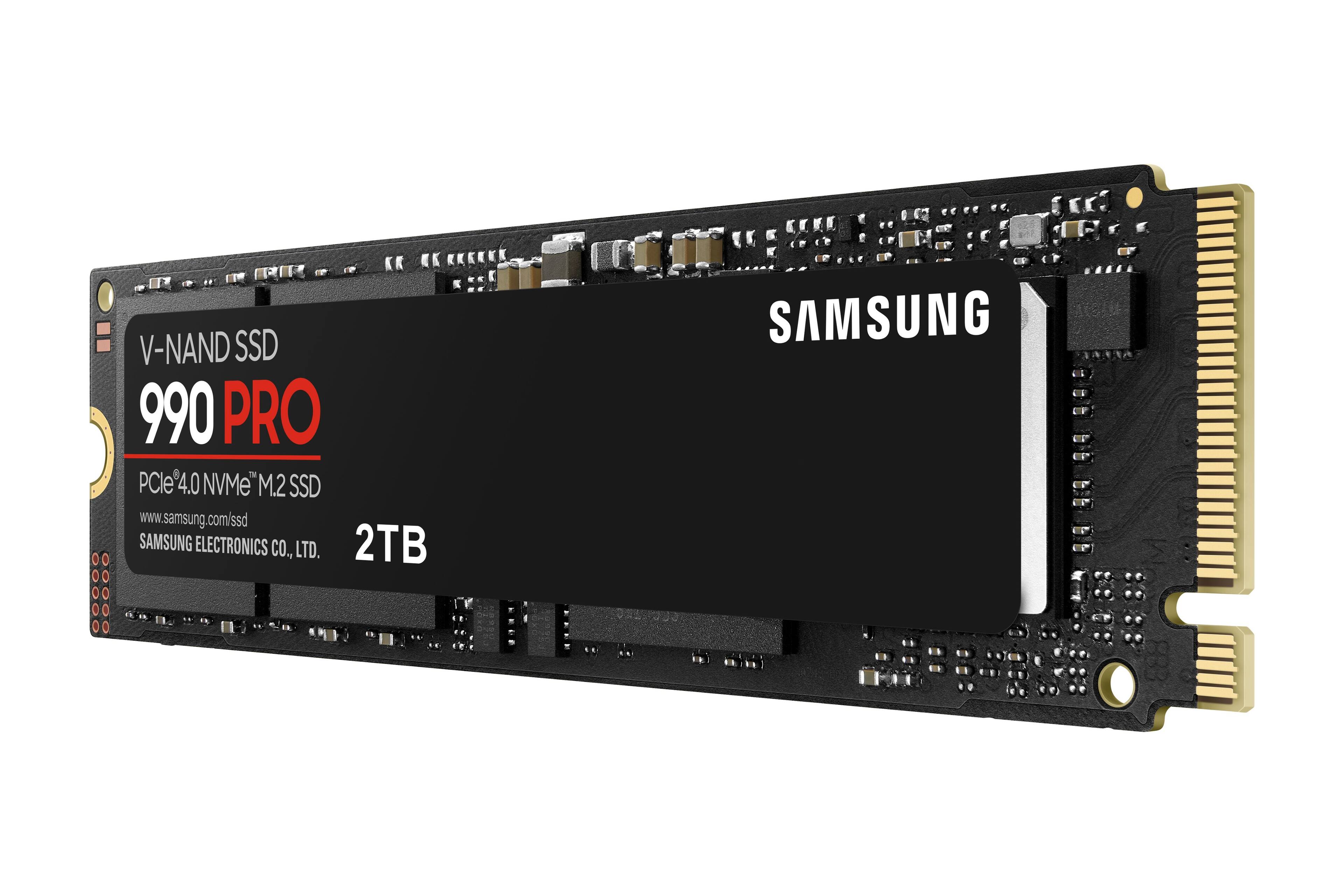 Samsung 990 PRO 2TB Internal SSD PCle Gen 4x4 NVMe MZ-V9P2T0B/AM - Best Buy