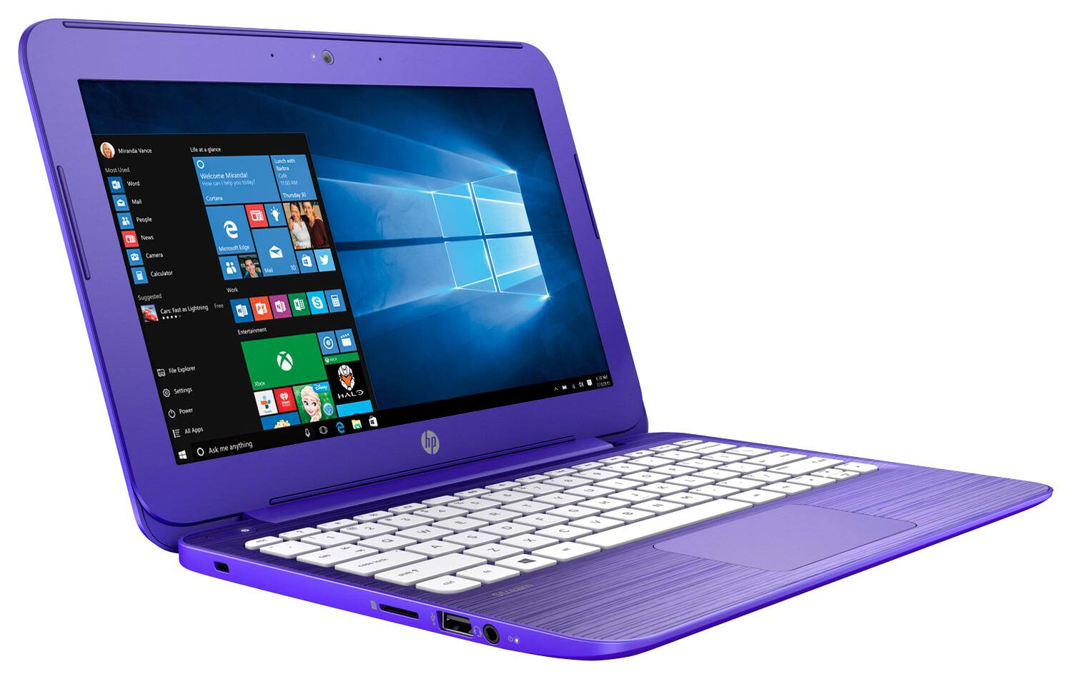 Customer Reviews: HP Stream 11.6" Laptop Intel Celeron 2GB Memory 32GB eMMC Flash Memory Violet ...