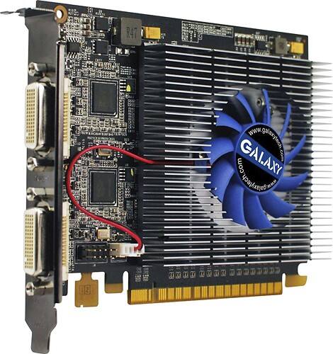 Best Buy: Galaxy GeForce GT 520 Graphic Card 810 MHz Core 1 GB DDR3 ...