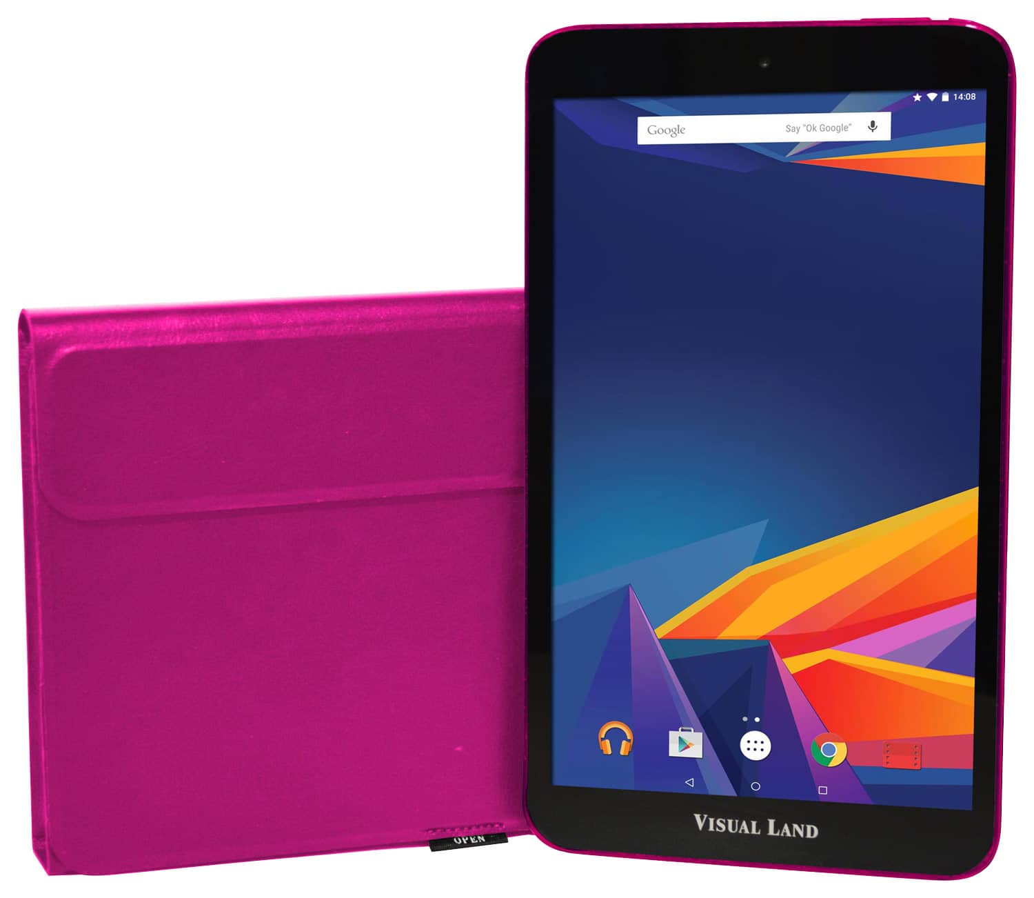 Best Buy: Visual Land Prestige Prime 10ES 10.1" Tablet 16GB Magenta ...