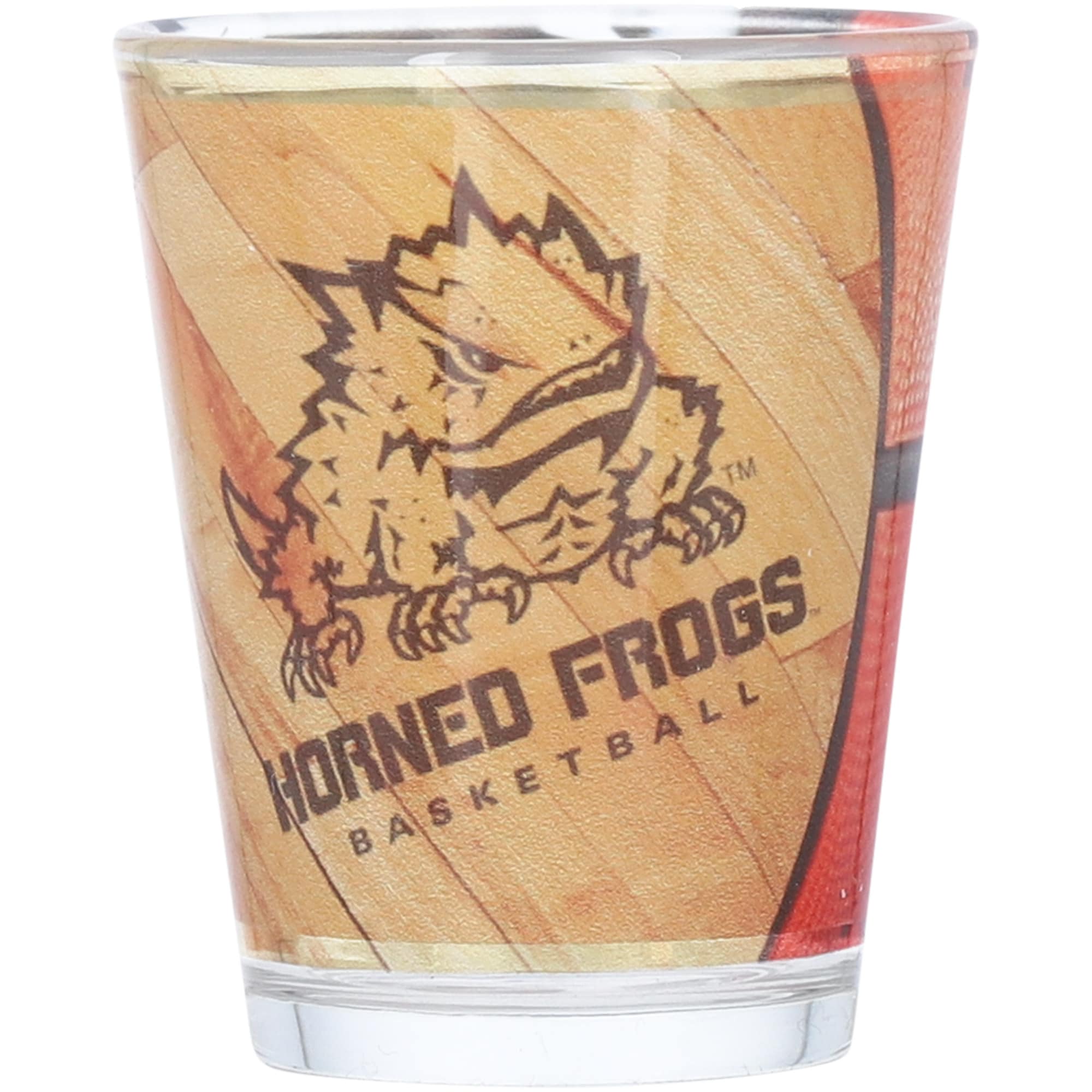 Indigo Falls TCU Horned Frogs 2oz. Basketball Collector Shot Glass ...