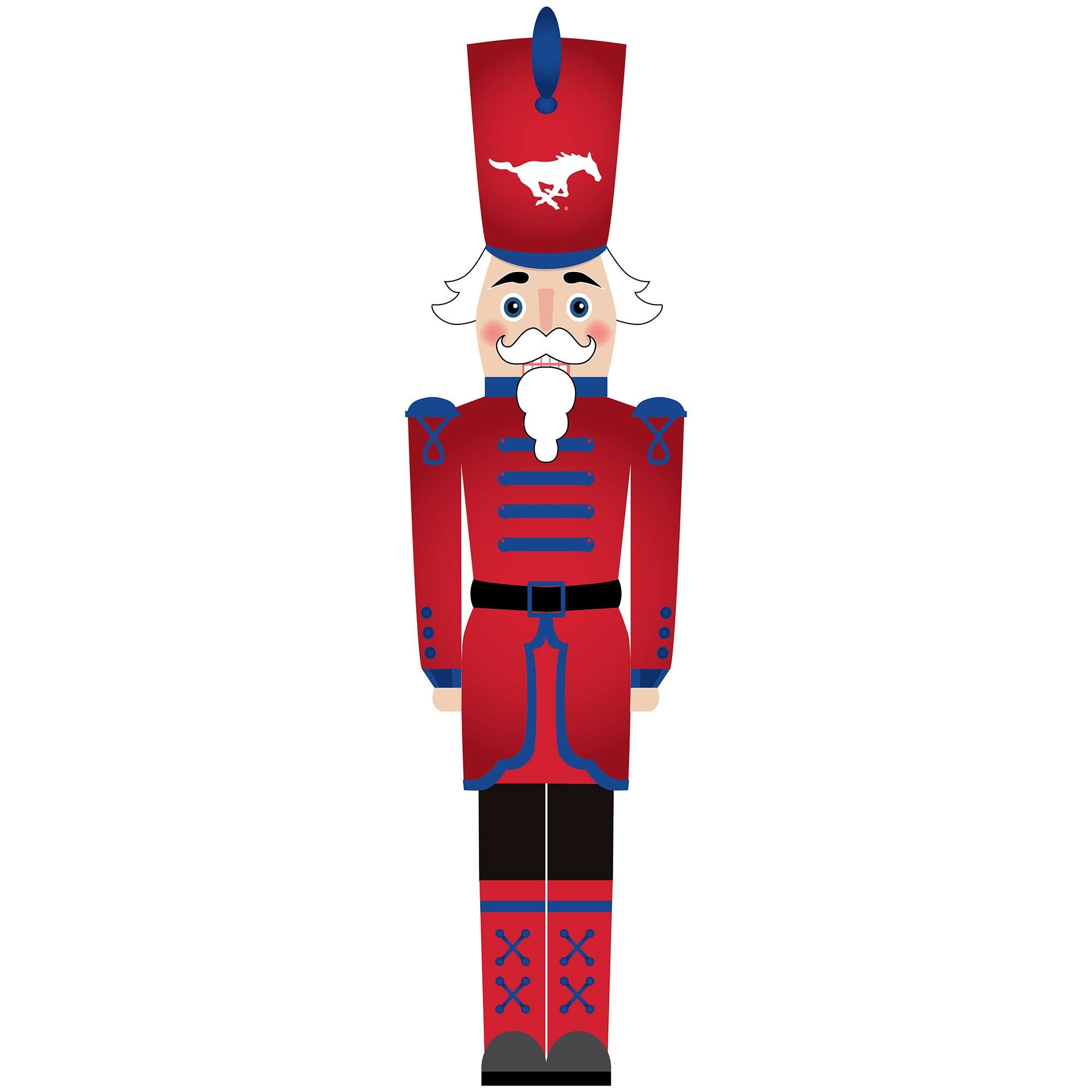 Fan Creations SMU Mustangs 46" Nutcracker Leaner Multicolor 203434324 ...