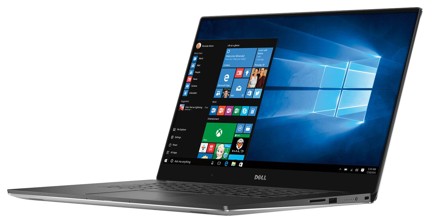 Best Buy: Dell XPS 15.6" 4K Ultra HD Touch-Screen Laptop Intel Core i7 ...