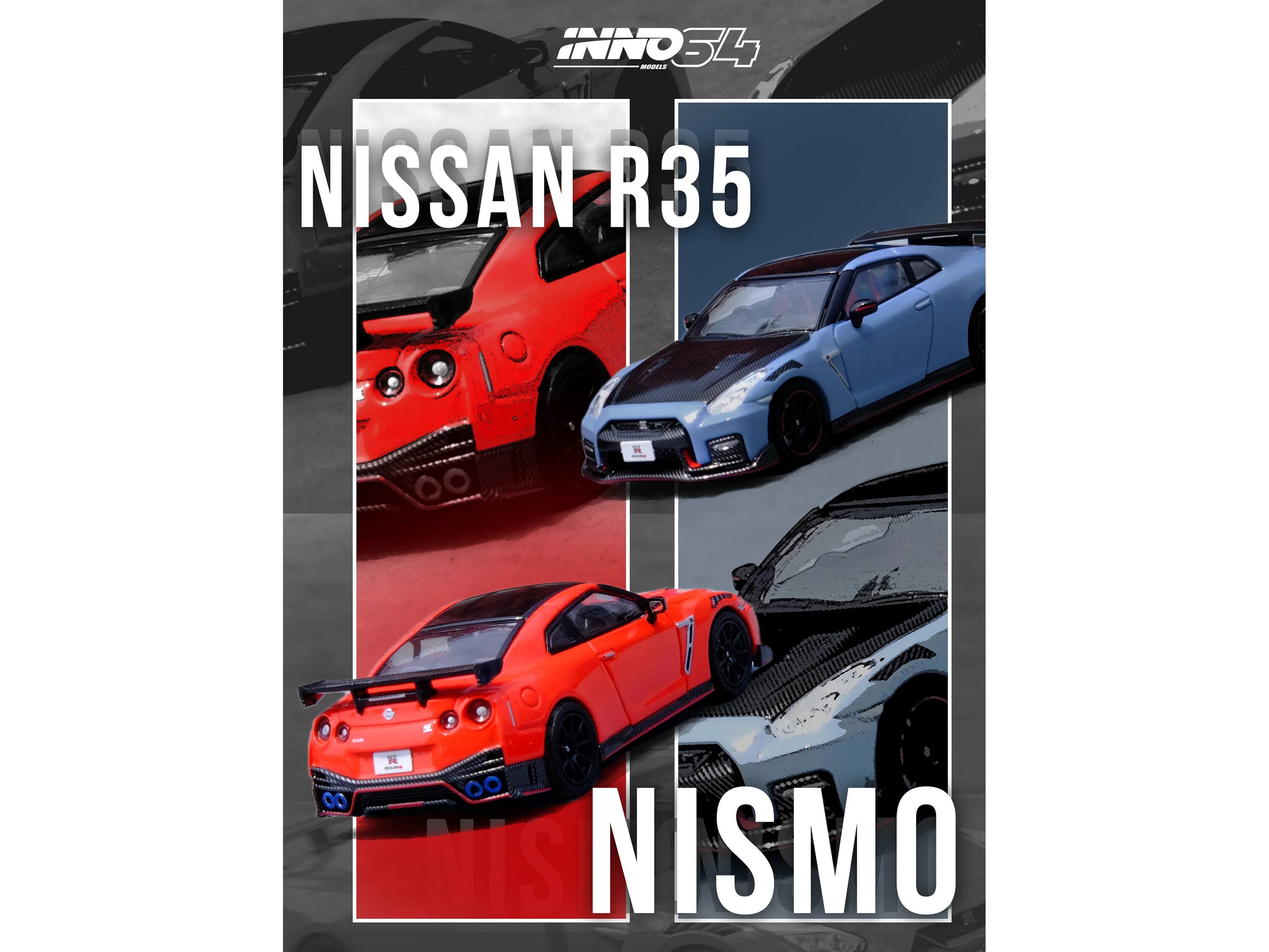 Nissan GT R (R35) Nismo RHD (Right Hand Drive) Hood and Top 1/64 ...