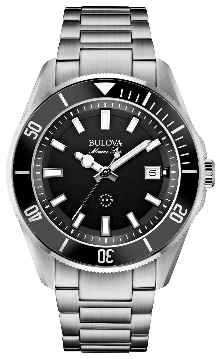 Bulova Men's Analog Watch Silver 98B203 - Best Buy