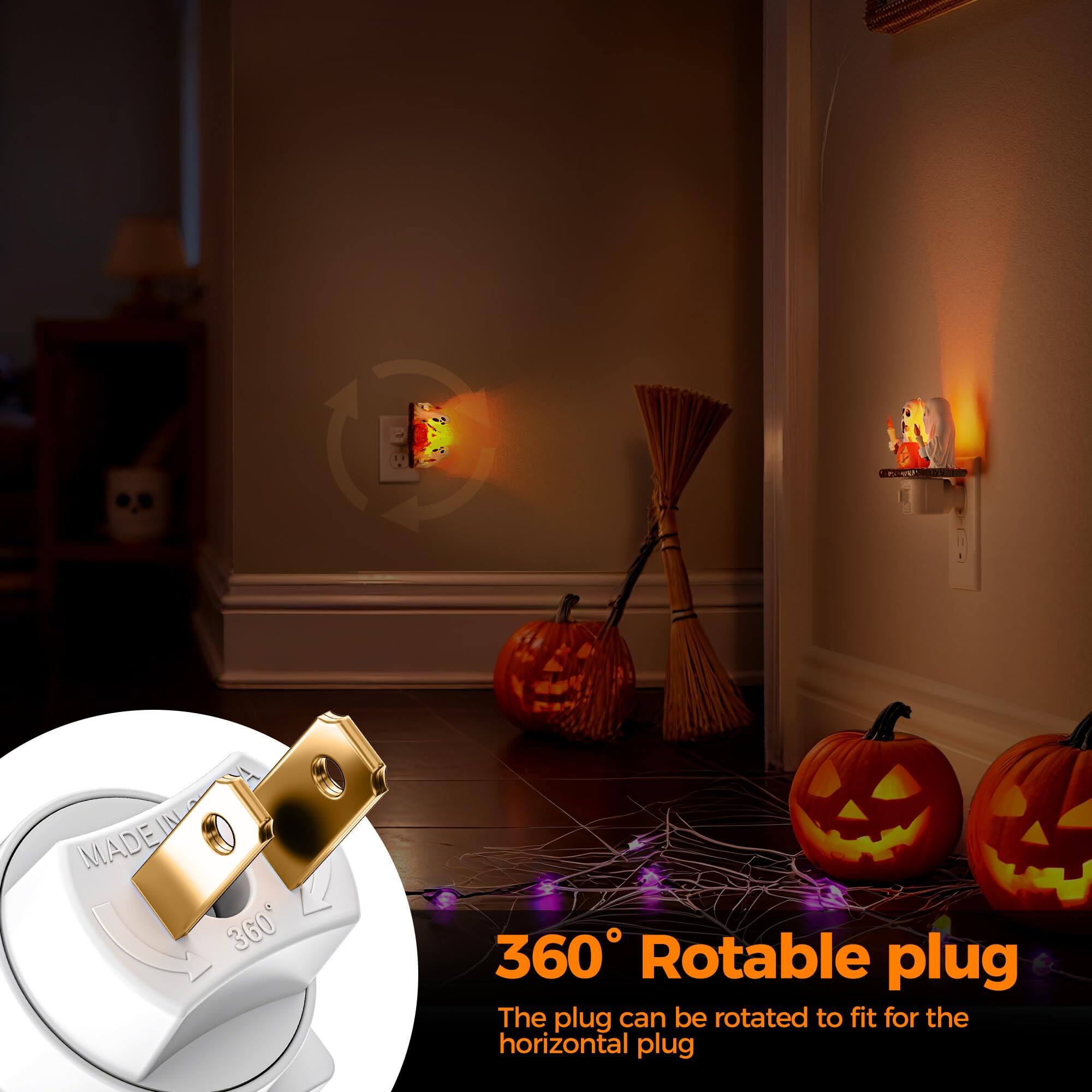 Paradigms Interiors Night Light Ghost Campfire Flickering Decor Lights ...