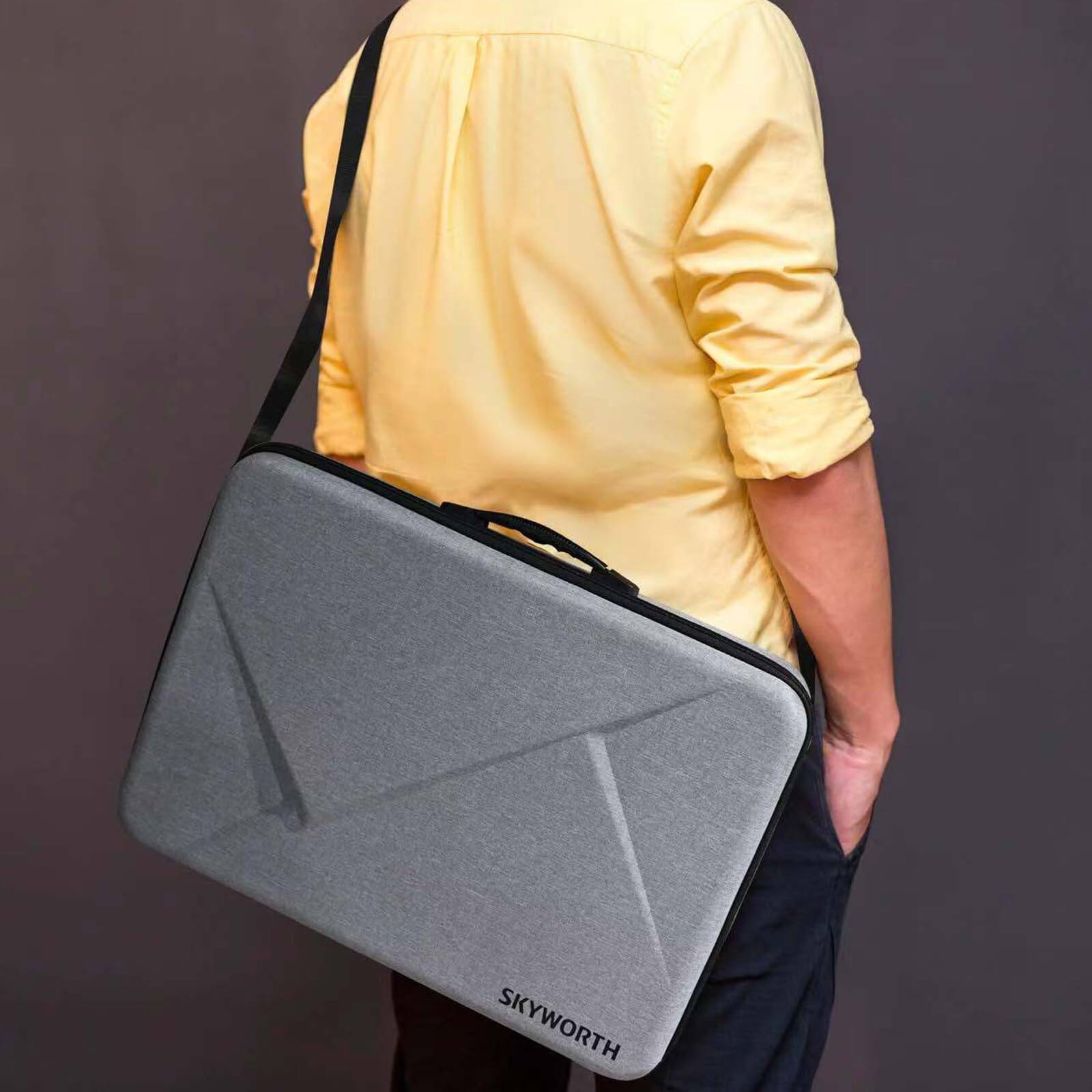 SKYWORTH 24" Portable TV Bundle Edition Battery Powered LED Smart TV ...