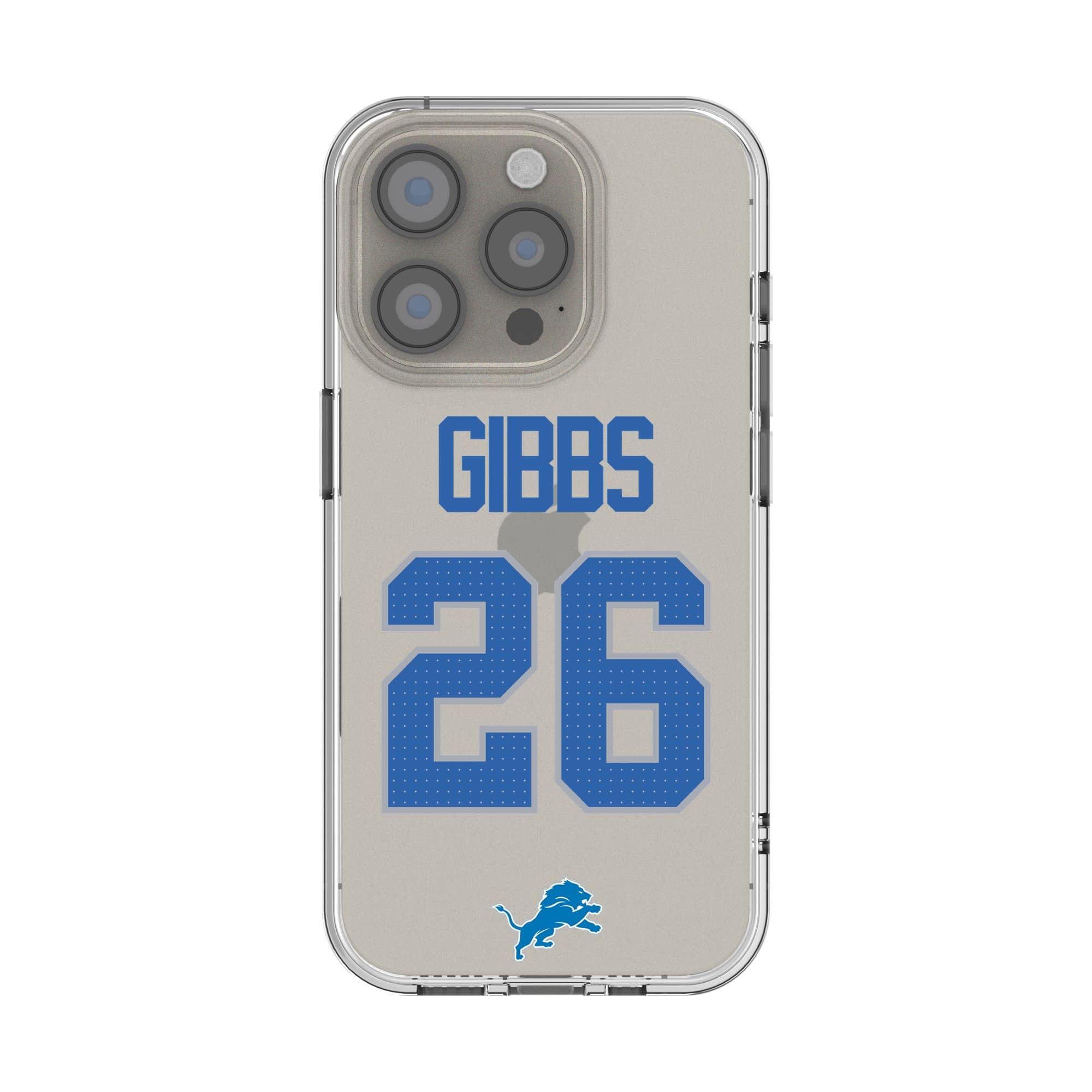 NFL Keyscaper - - Jahmyr Gibbs Detroit Lions iPhone Clear - 16e ...