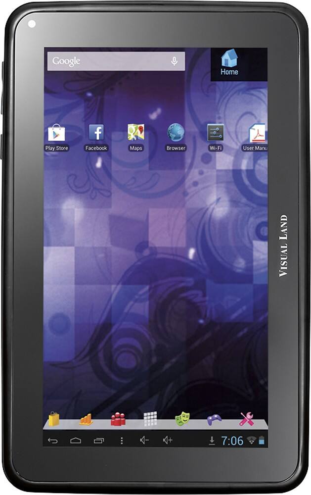 Best Buy: Visual Land Prestige Pro 7D Black 8GB Black ME-107-D-8GB-BLK