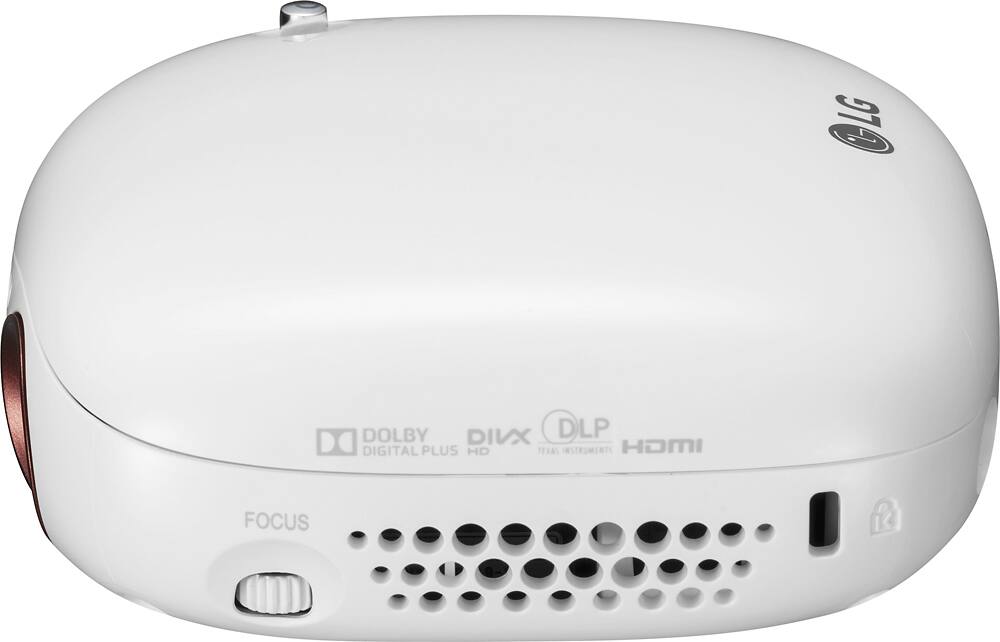 Best Buy: LG Wireless LED Minibeam DLP Projector White PV150G