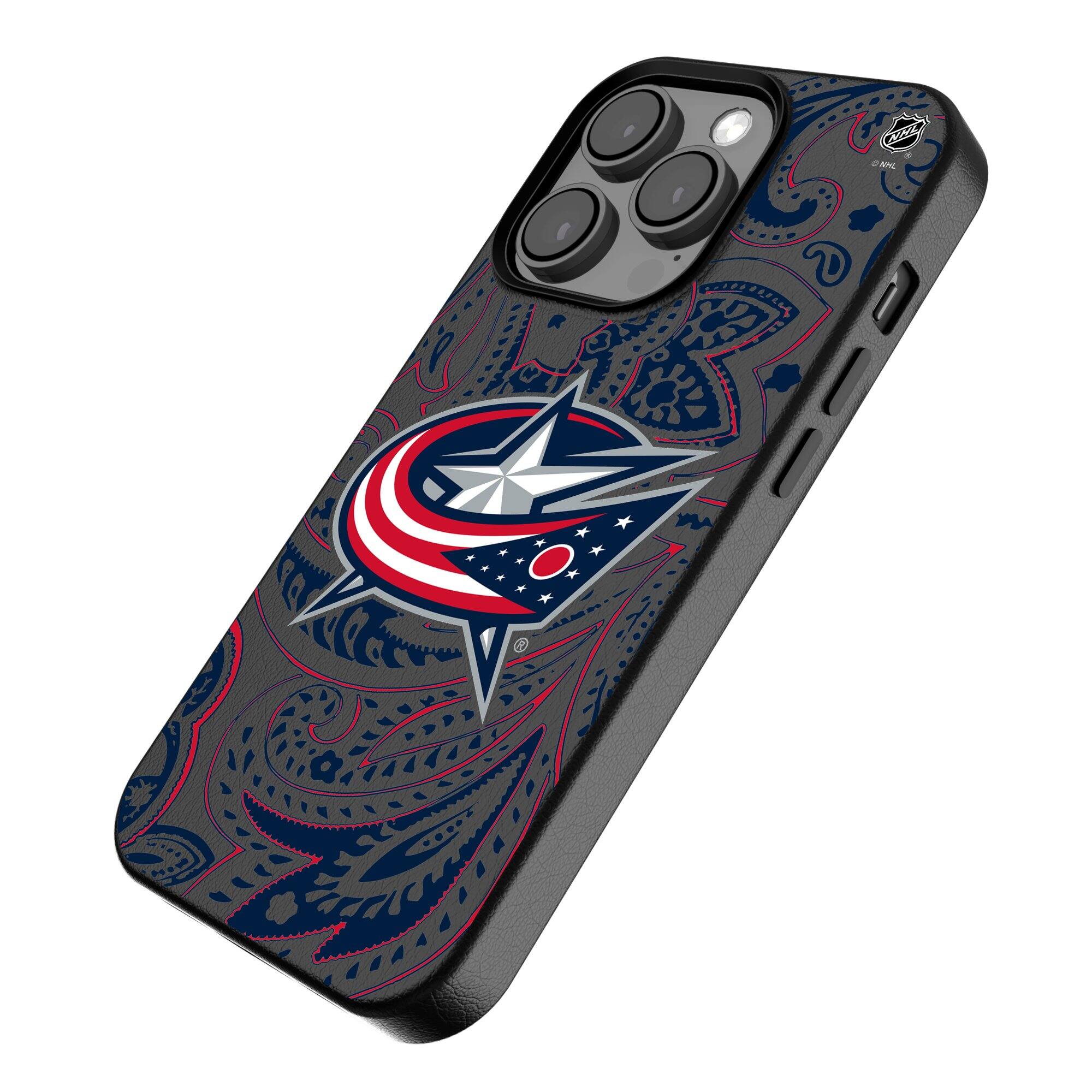 Keyscaper NHL Columbus Blue Jackets Paisley iPhone Magnetic Bump Case ...