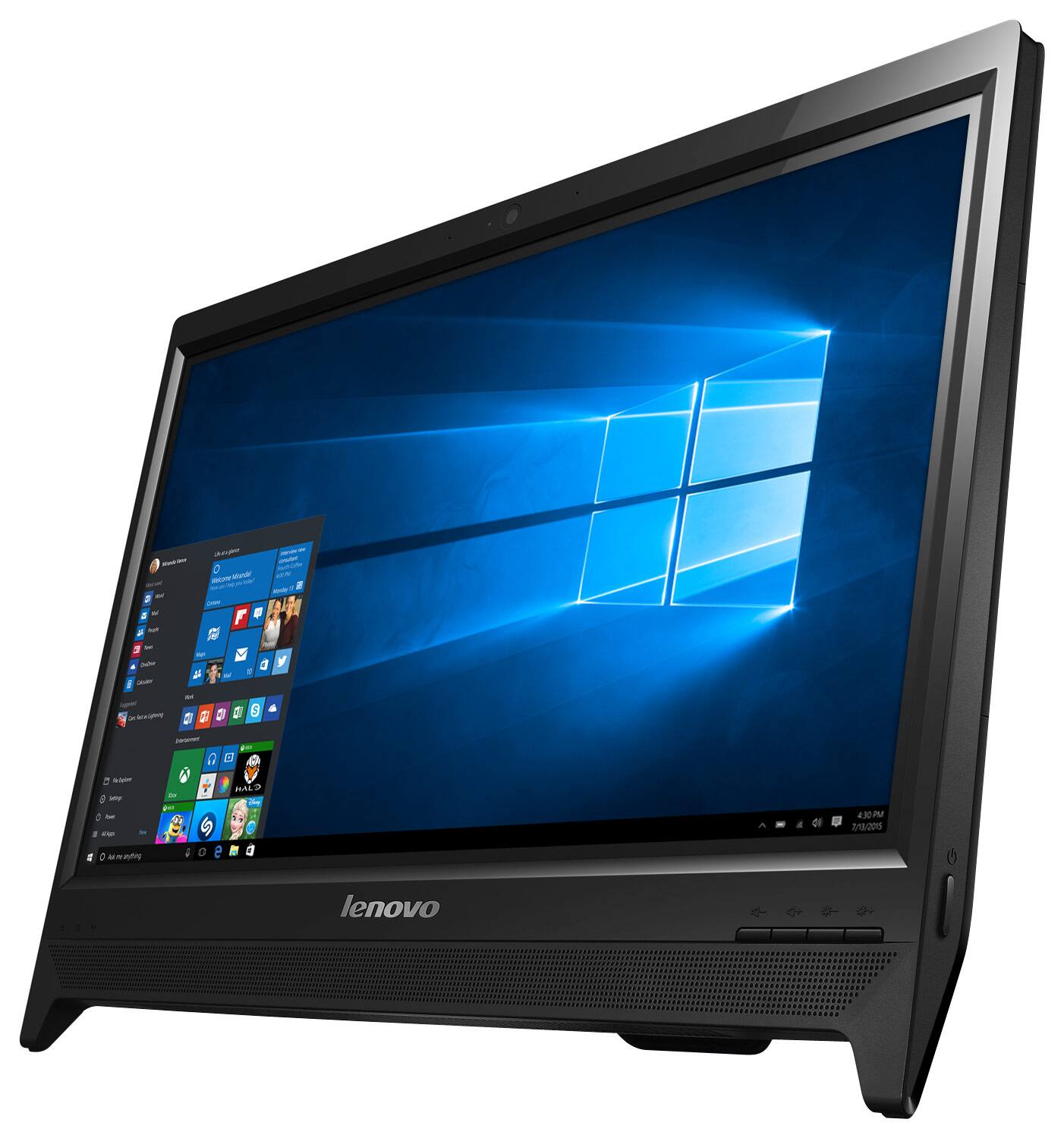 Questions and Answers: Lenovo C260 19.5" Touch-Screen All-In-One Intel Pentium 4GB Memory 1TB ...