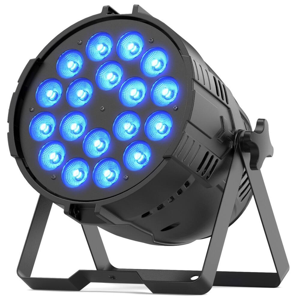 UKing 18LED RGBWAL 6 in 1 Wash Par Can Light Storbe Stage DJ Disco ...