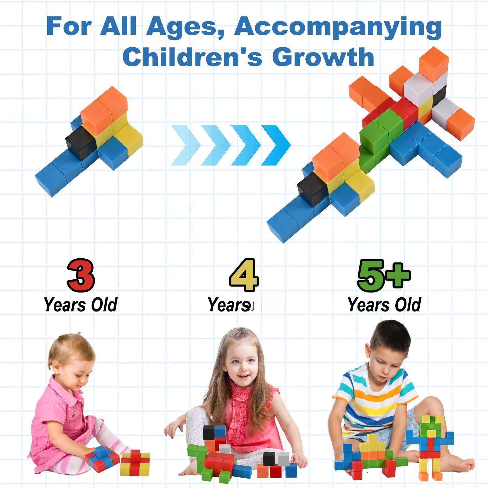 EZTW1 60 piece Magnetic Building Blocks For Stem Learning With Free ...