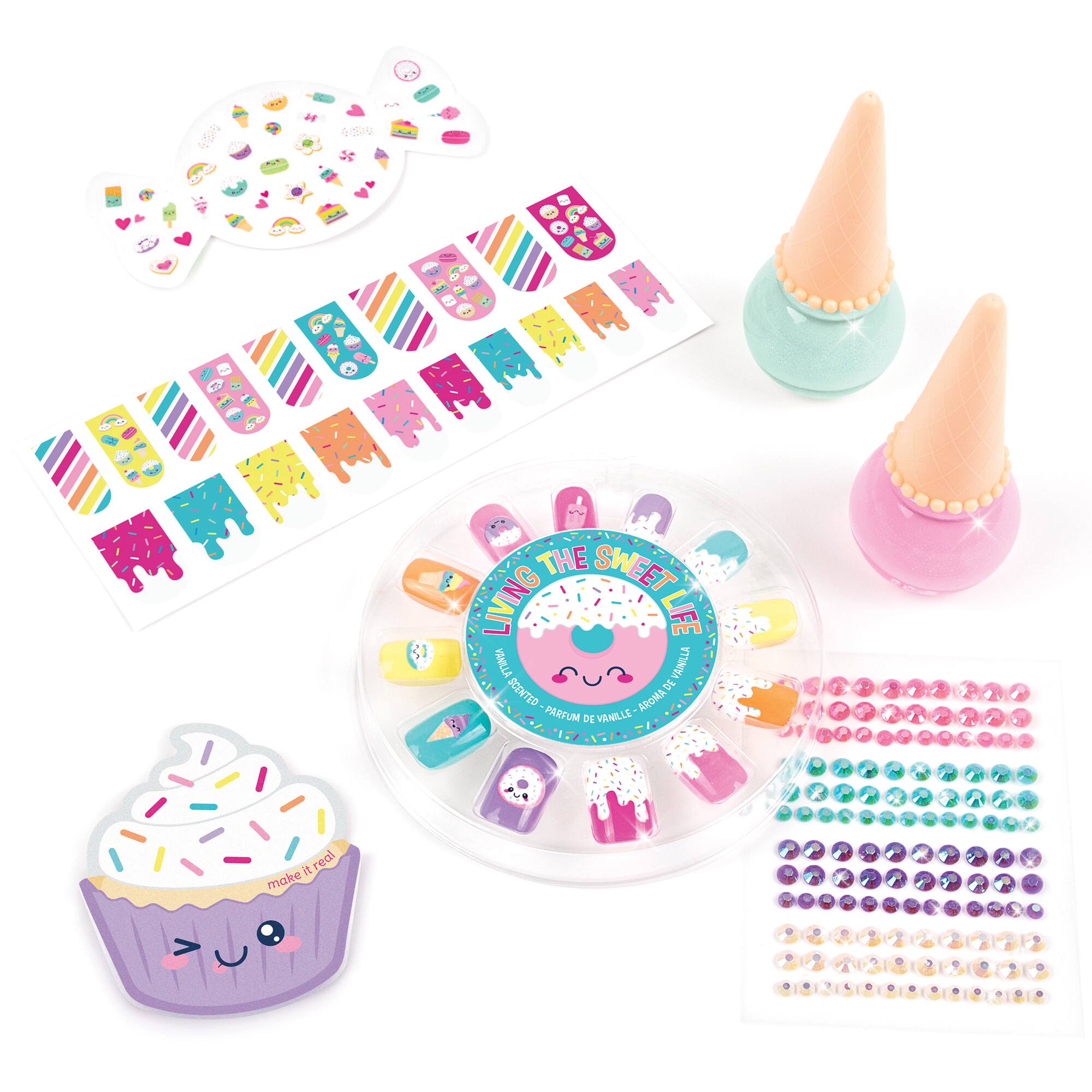 Best Buy: Make It Real Make It Real: Nail Candy Set DIY Nail Art Kit ...