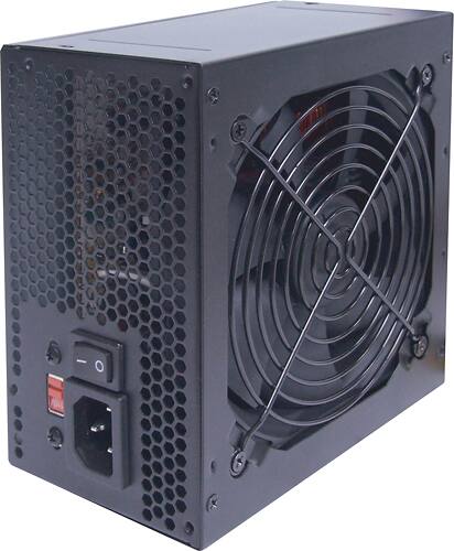 Best Buy: VisionTek 500W Internal Power Supply Black 900346
