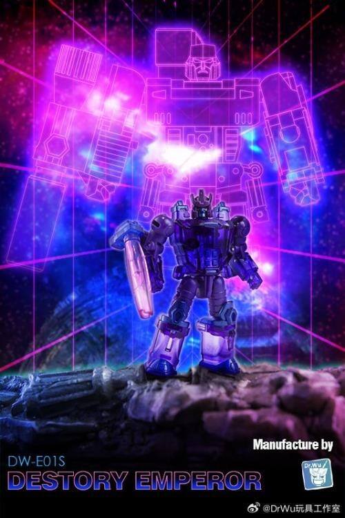 Transformers DW E29 Destroy Planet and DW E01S Destroy Emperor Set of 2 ...