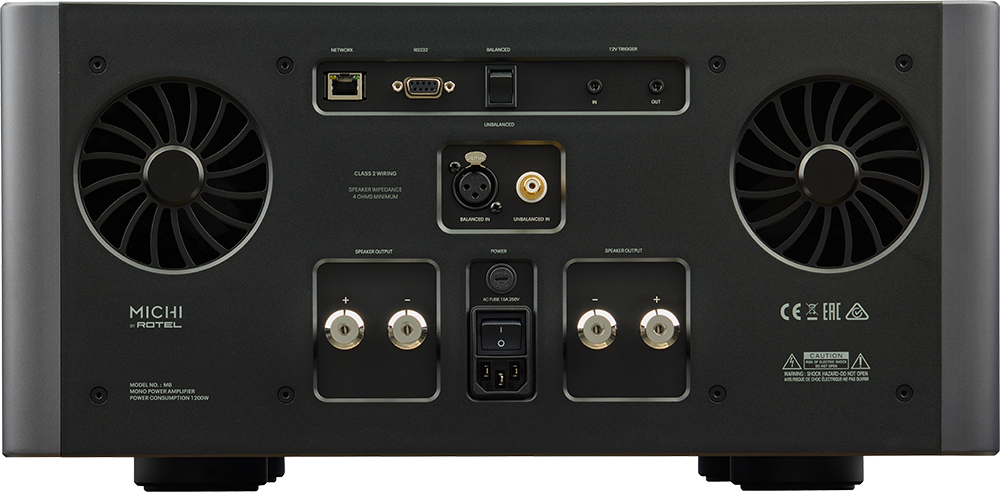 Rotel MICHI M8 MONO POWER AMPLIFIER Black M8 - Best Buy