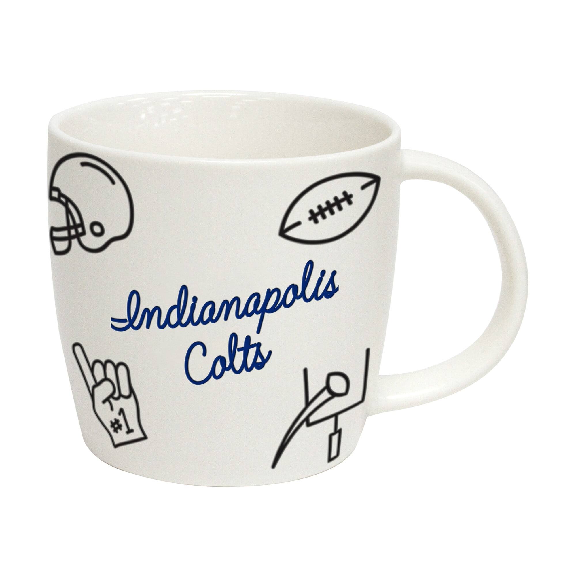 Logo Brands Indianapolis Colts 18oz. Playmaker Mug Multicolor 200851679 ...