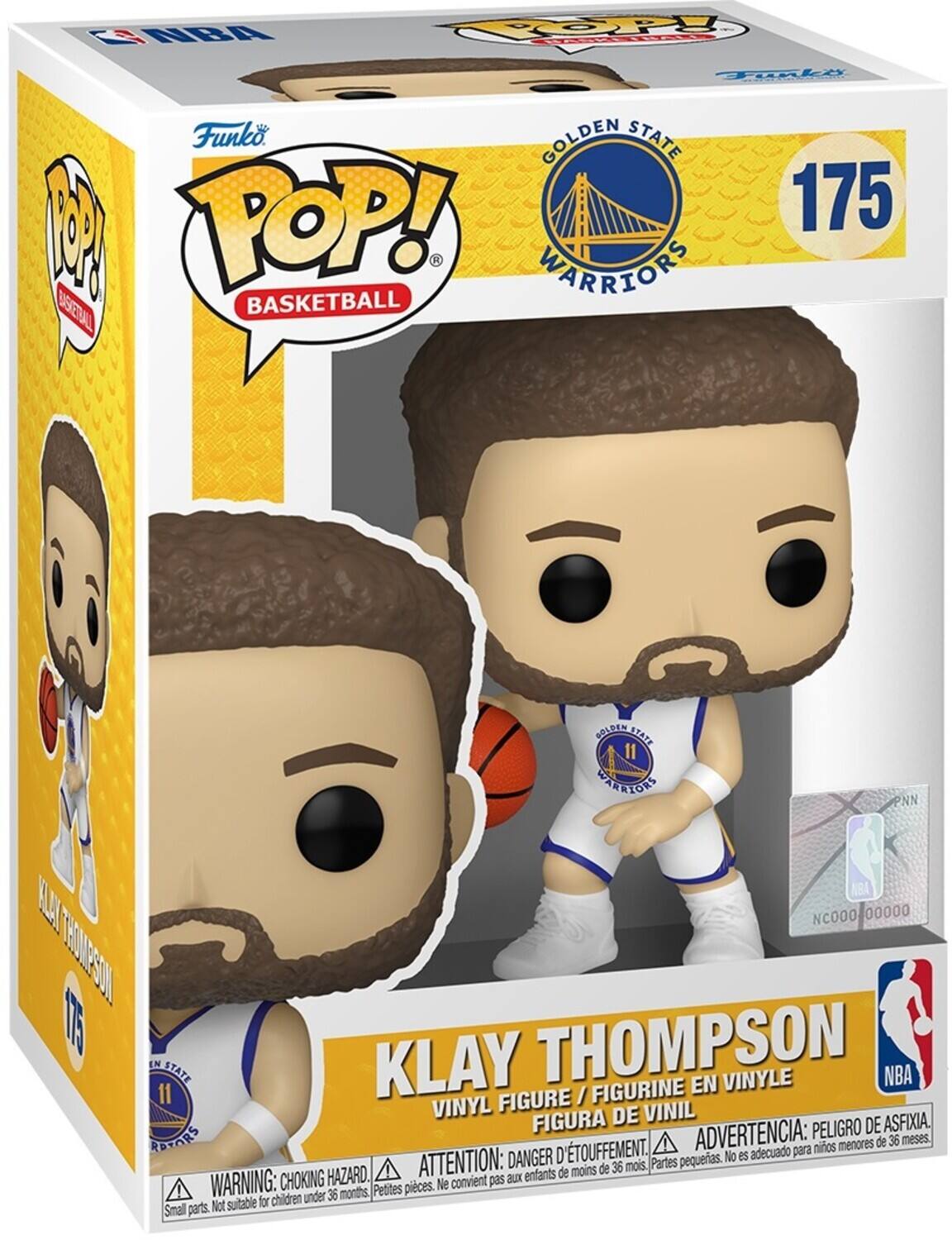 Funko POP! SPORTS: NBA Warriors Klay Thompson COLLECTIBLES Multicolor 889698751223 - Best Buy