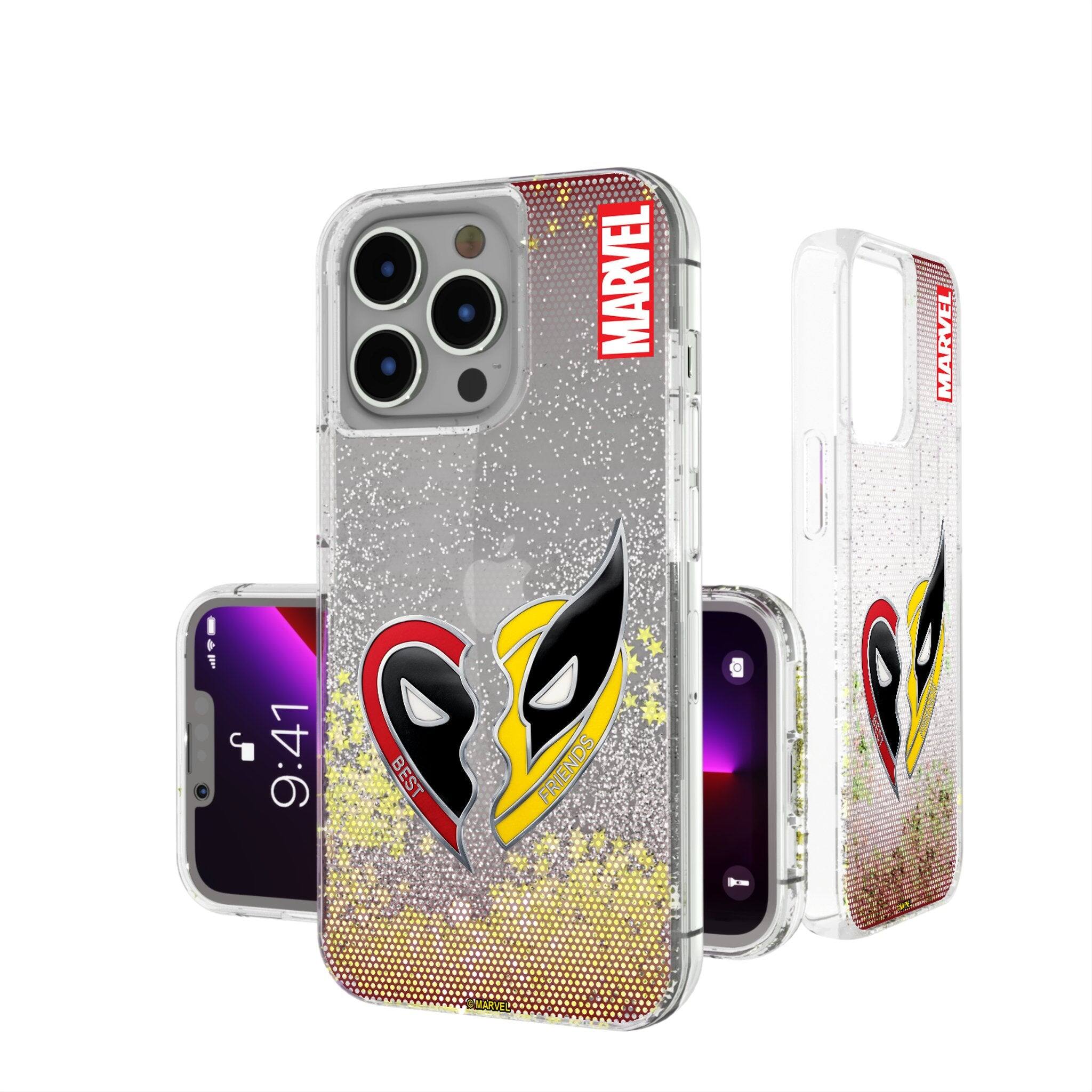 Keyscaper Marvel Grid Glitter Phone Case Apple iPhone 15 Pro Max ...