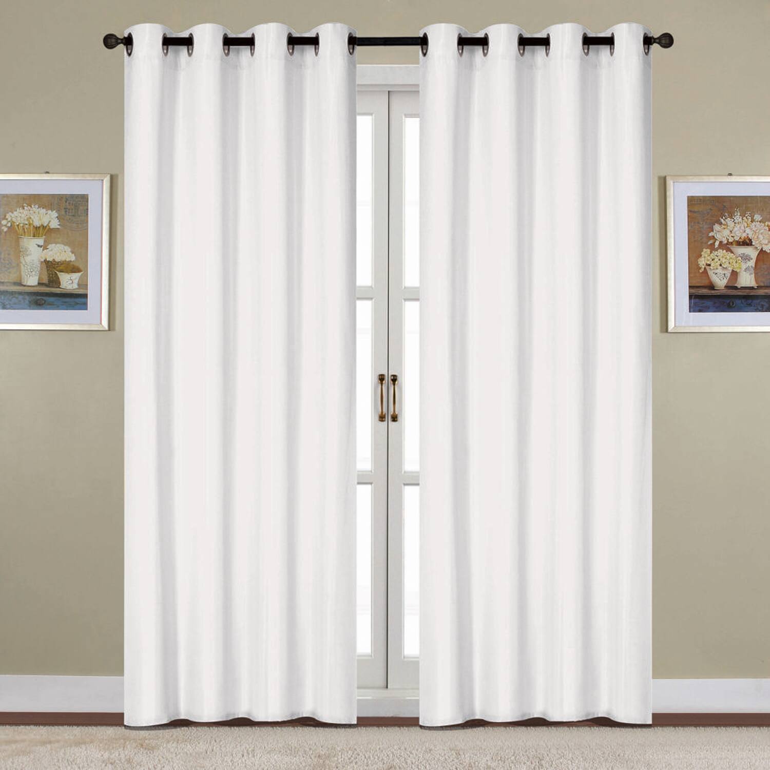 RT Designers Collection Kennedy Room Darkening Grommet Curtain Panel 54 ...