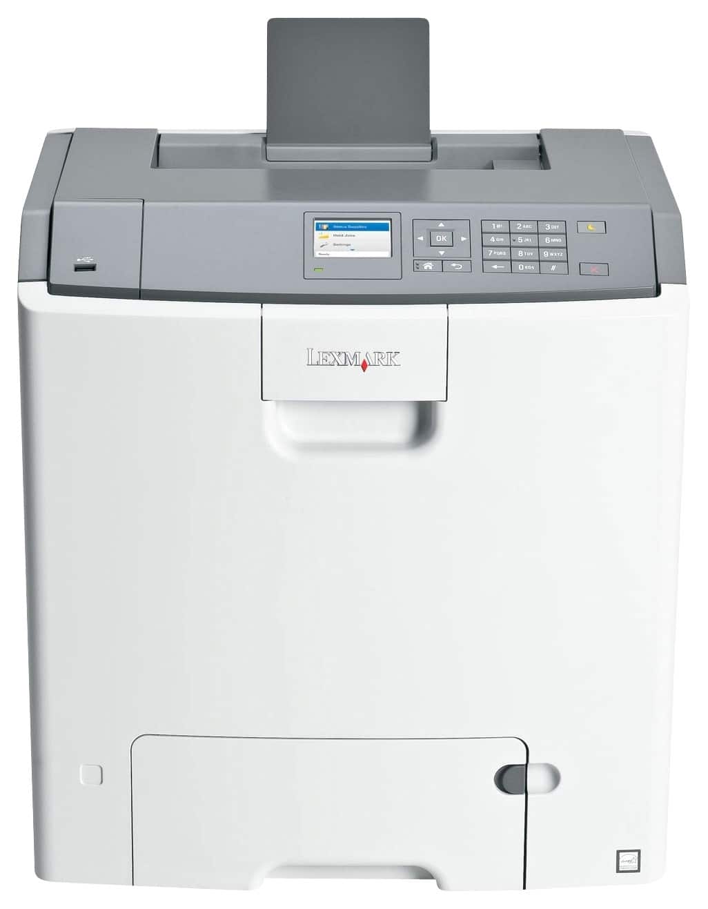 Best Buy: Lexmark C748e Color Printer Gray/White 41H0000
