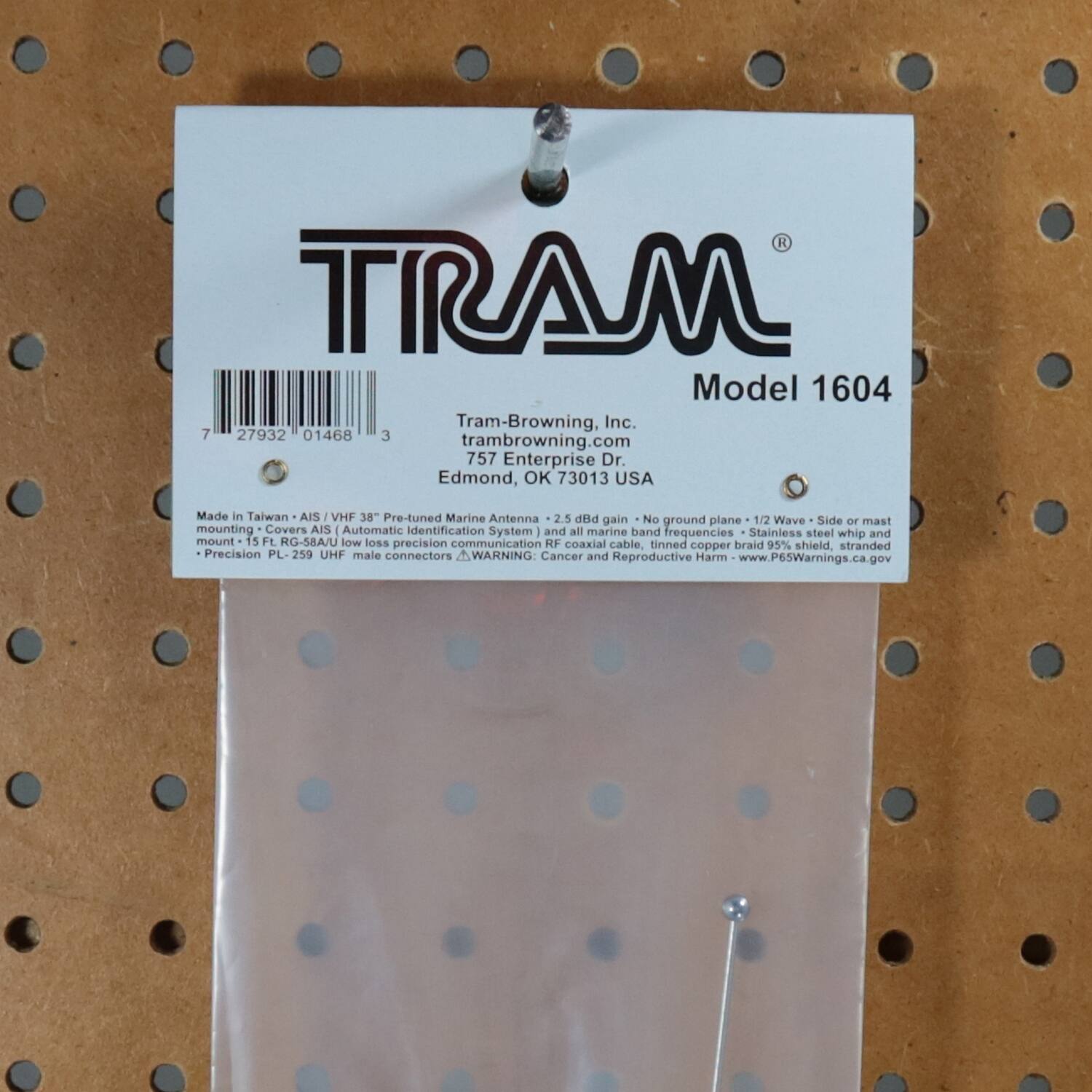 Tram 1604 Ais/vhf 39" Marine Antenna Silver 1604 - Best Buy