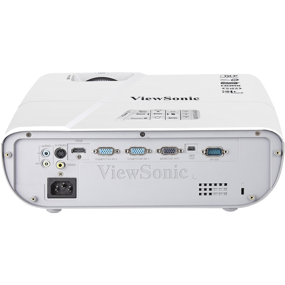 Best Buy: ViewSonic WXGA DLP Projector White/Gray PJD5553LWS