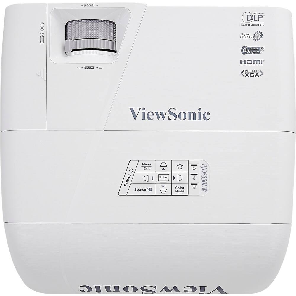 Best Buy: ViewSonic WXGA DLP Projector White/Gray PJD6550LW