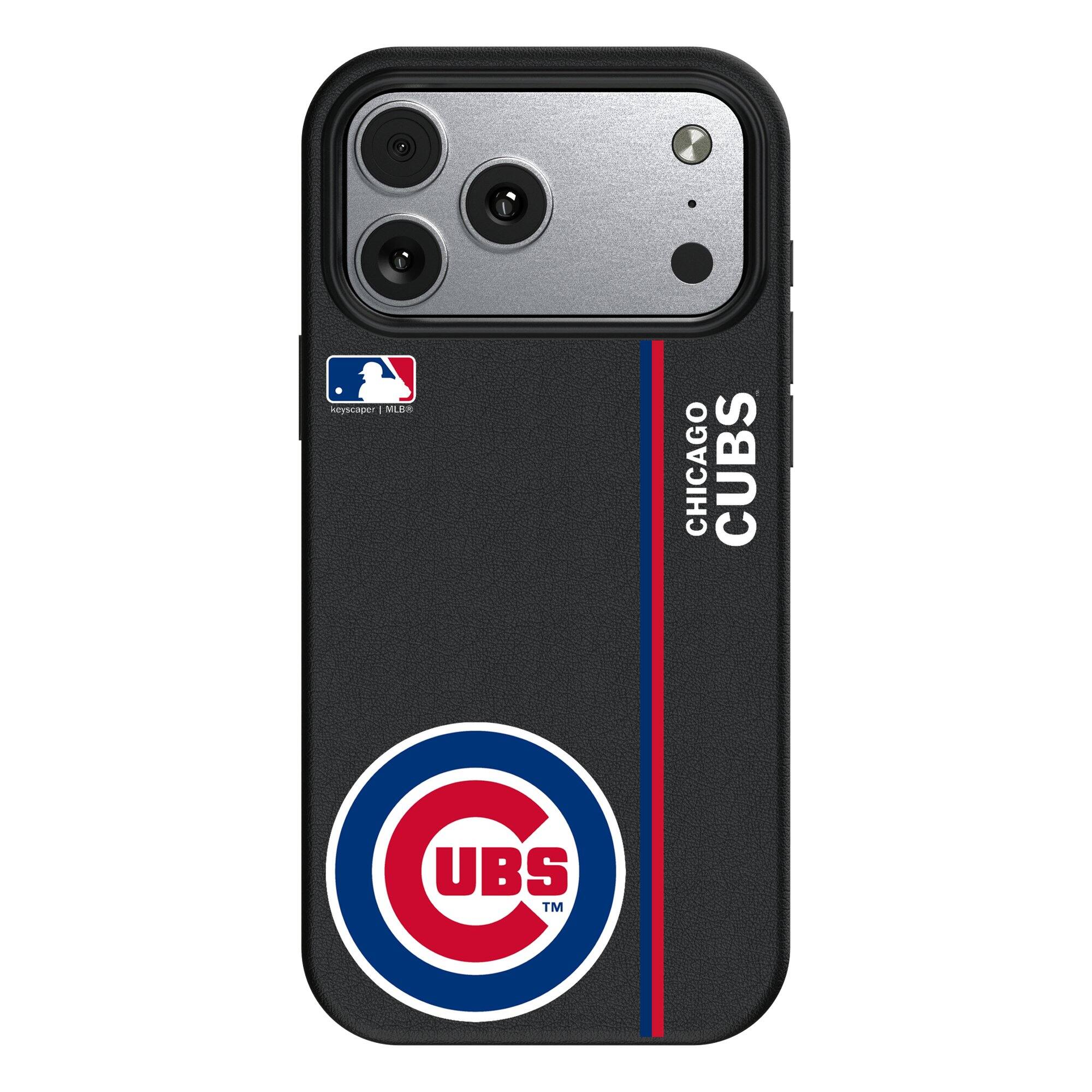 Keyscaper MLB Chicago Cubs iPhone Magnetic Bump Case 15 Pro Black ...