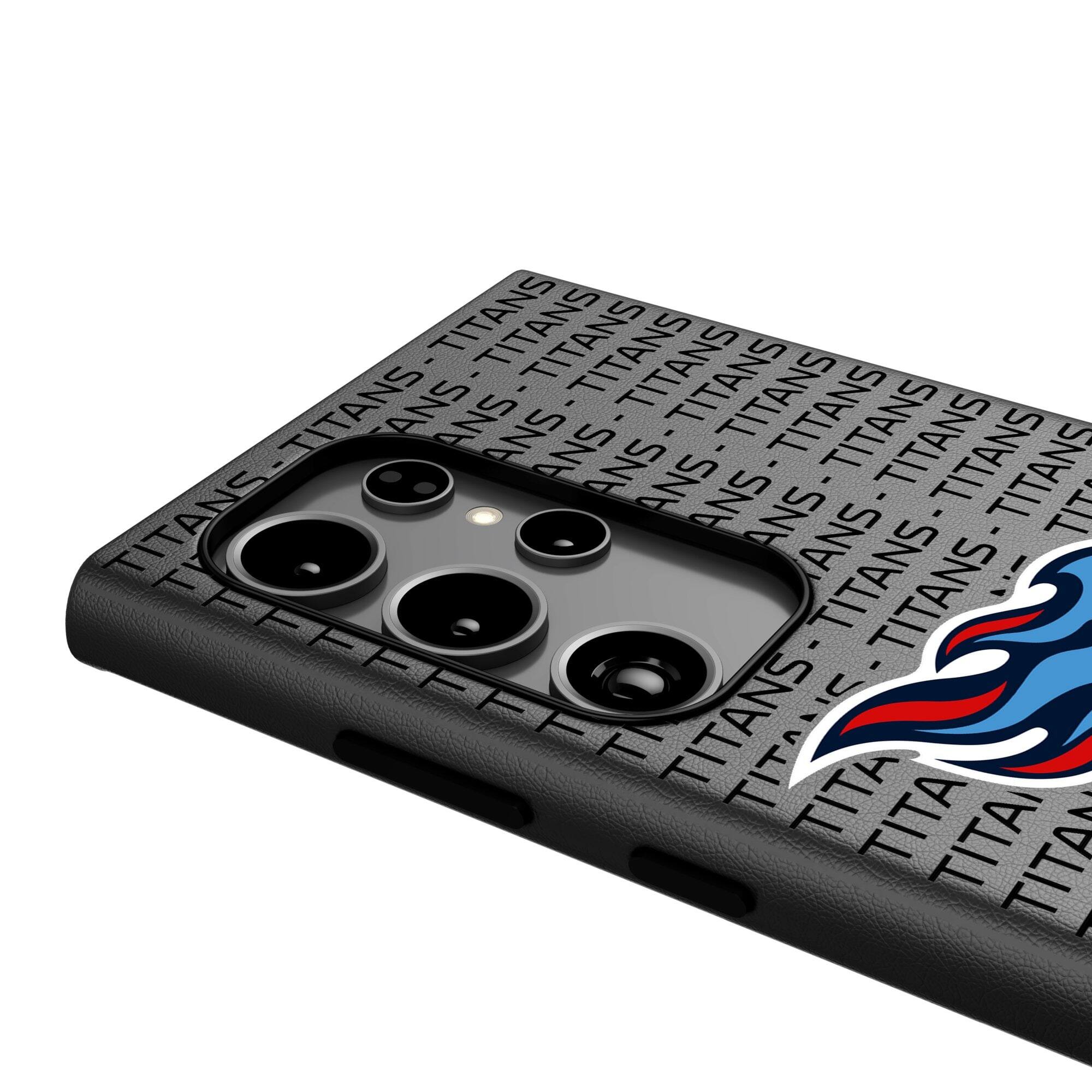 Keyscaper NFL Tennessee Titans Text Backdrop Galaxy Magnetic Bump Case ...