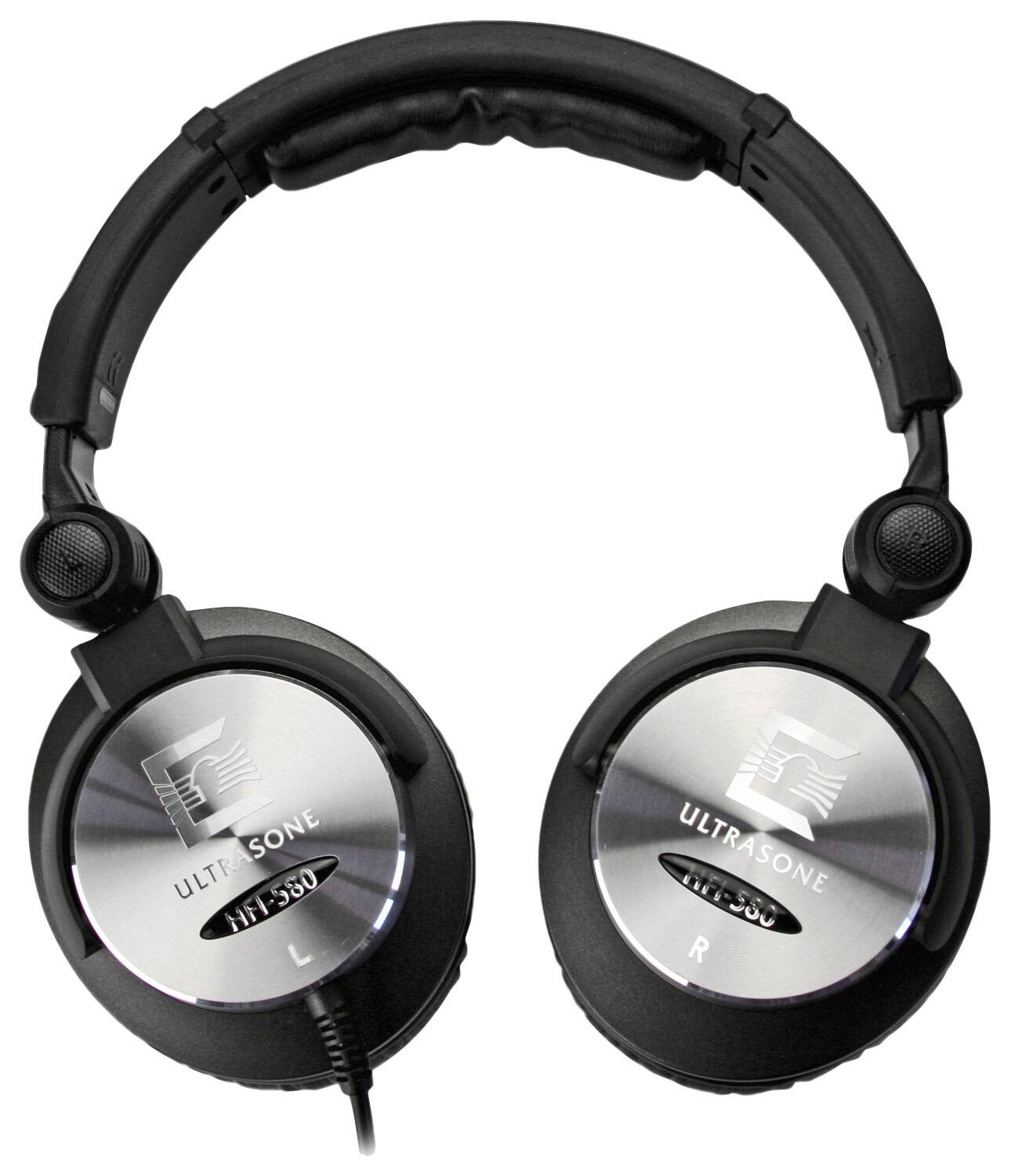 Ultrasone HFI Series HFI 580 Over the Ear Headphones Black/Silver ULR ...