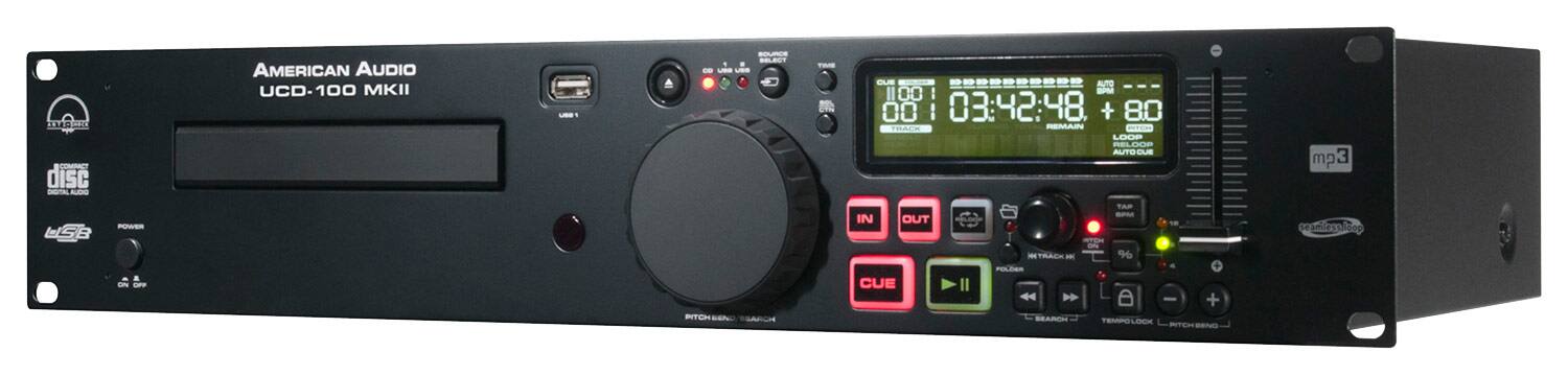 Best Buy: American Audio CD Player Black UCD100 MK II