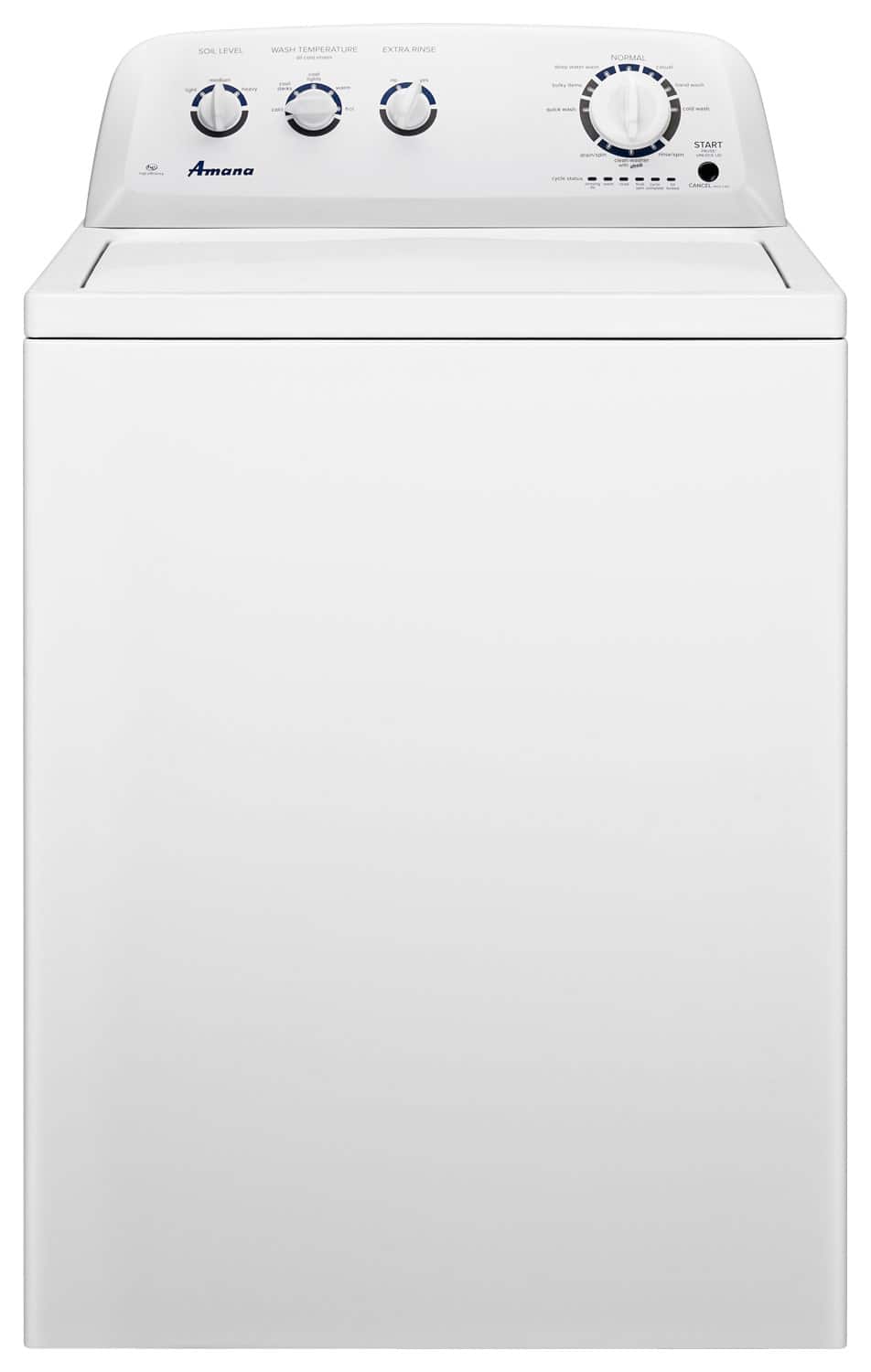 Amana 3.5 Cu. Ft. High Efficiency Top Loading Washer NTW4705EW - Best Buy