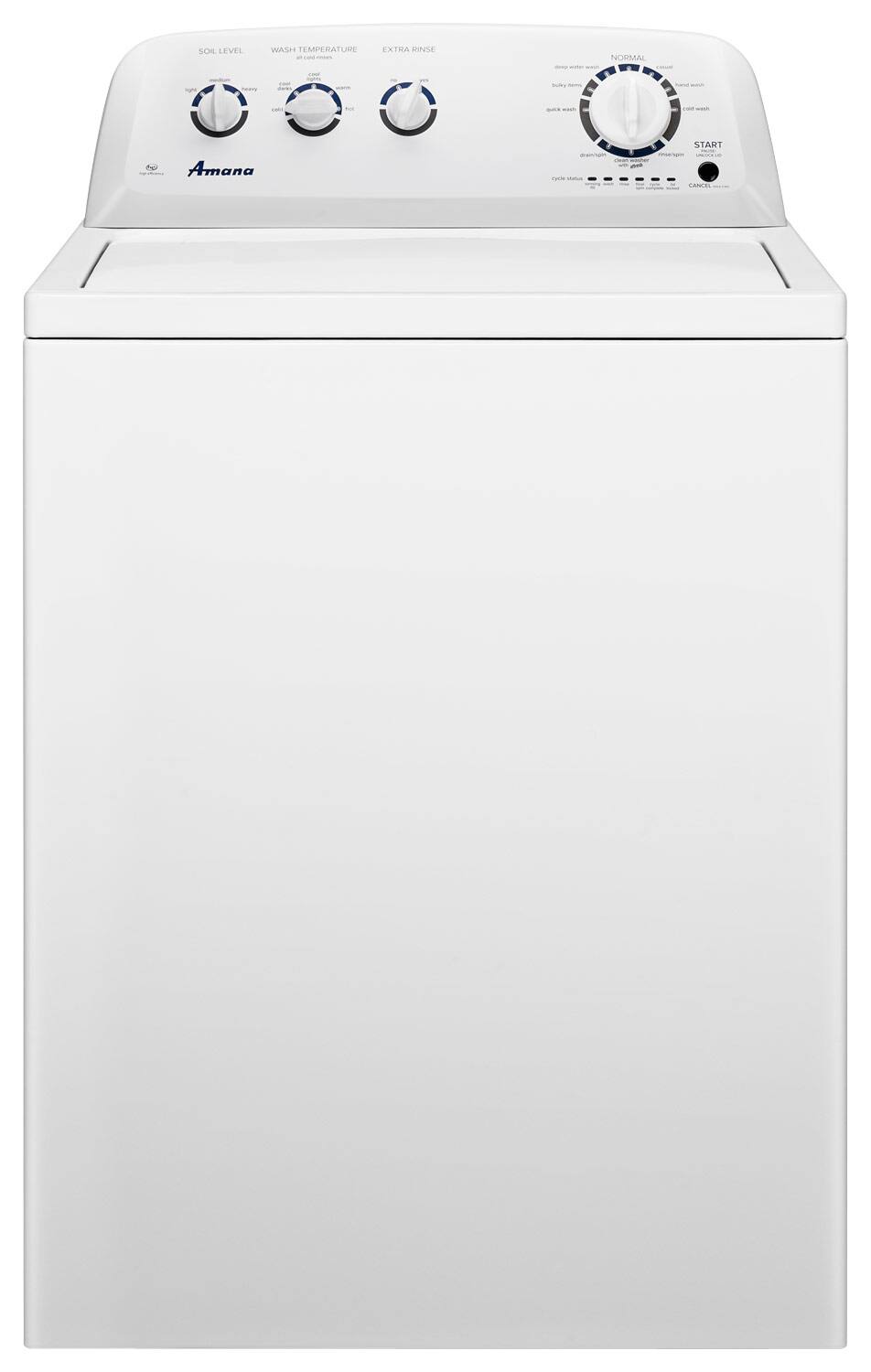 Amana 3.5 Cu. Ft. High Efficiency Top Loading Washer NTW4705EW - Best Buy