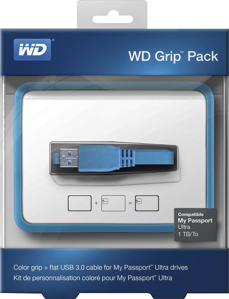 Customer Reviews: WD Grip for My Passport Ultra 1TB Hard Drives Sky ...