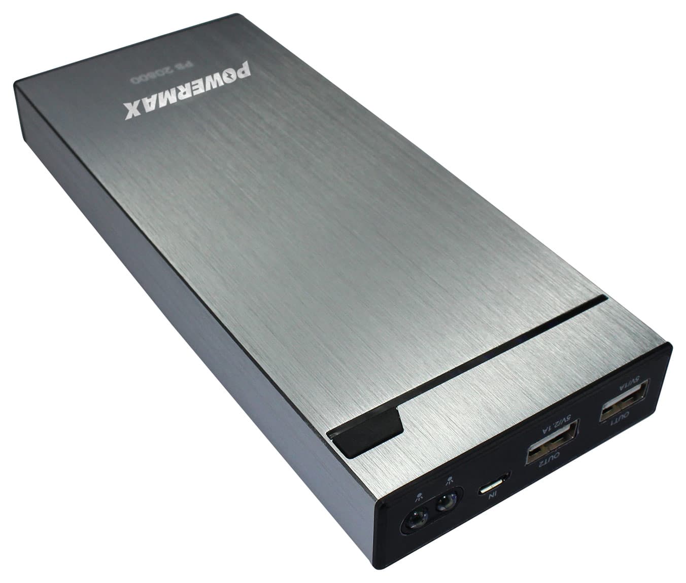 Best Buy: Powermax 20800 mAh Portable Charger Silver PM90551