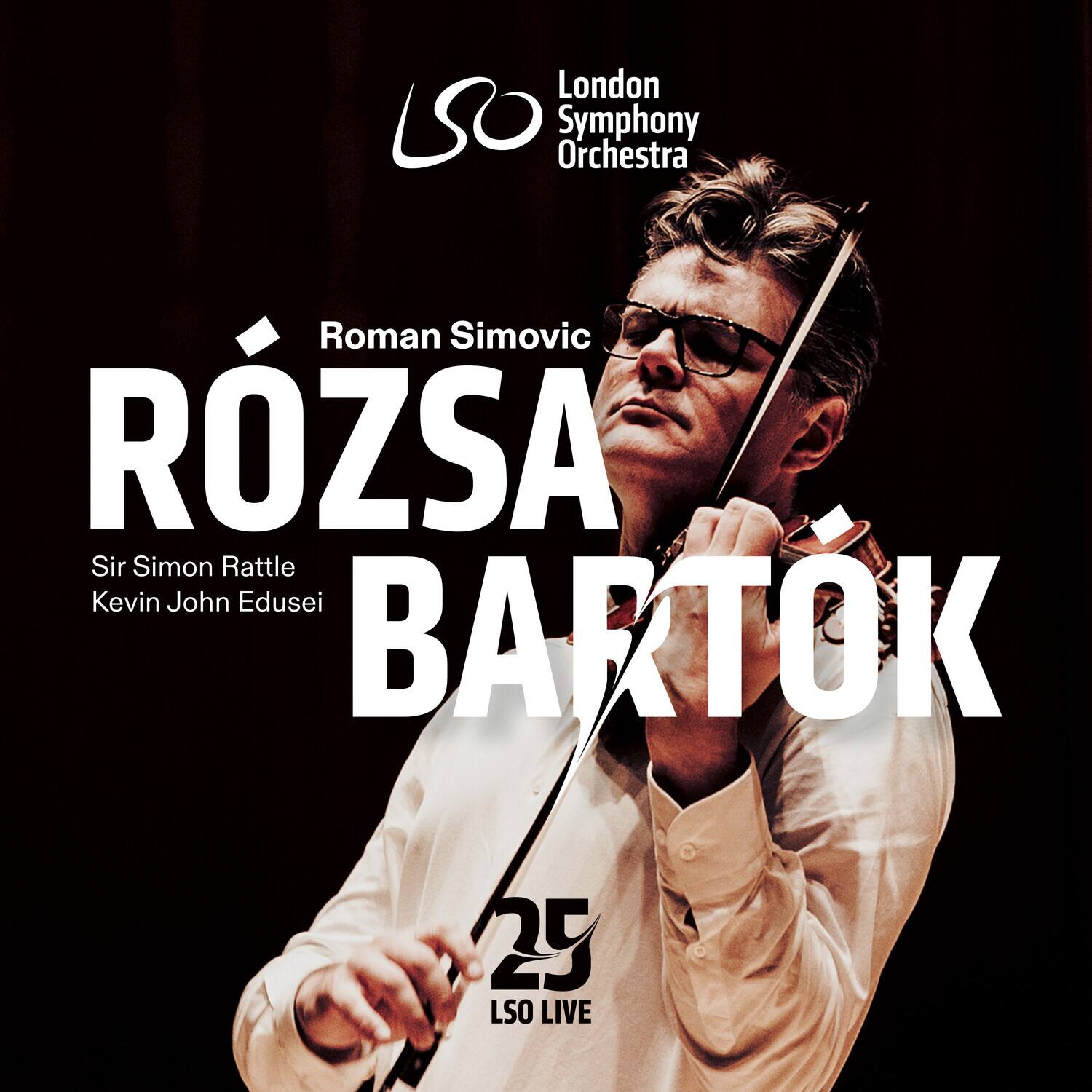 Roman Simovic Rozsa: Violin Concerto; Bartok: Violin Concerto No. 2 ...