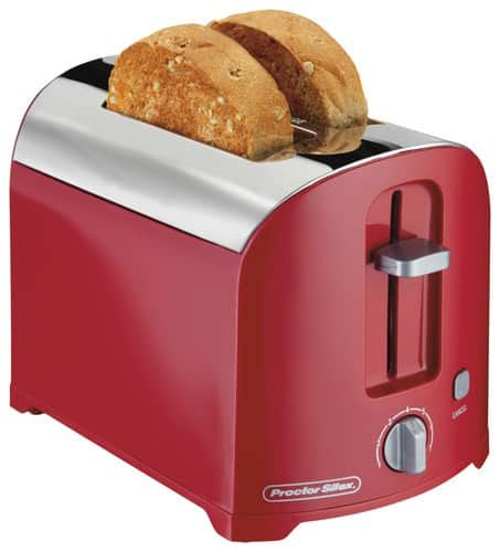 Best Buy: Proctor Silex 2-Slice Toaster Red 22642