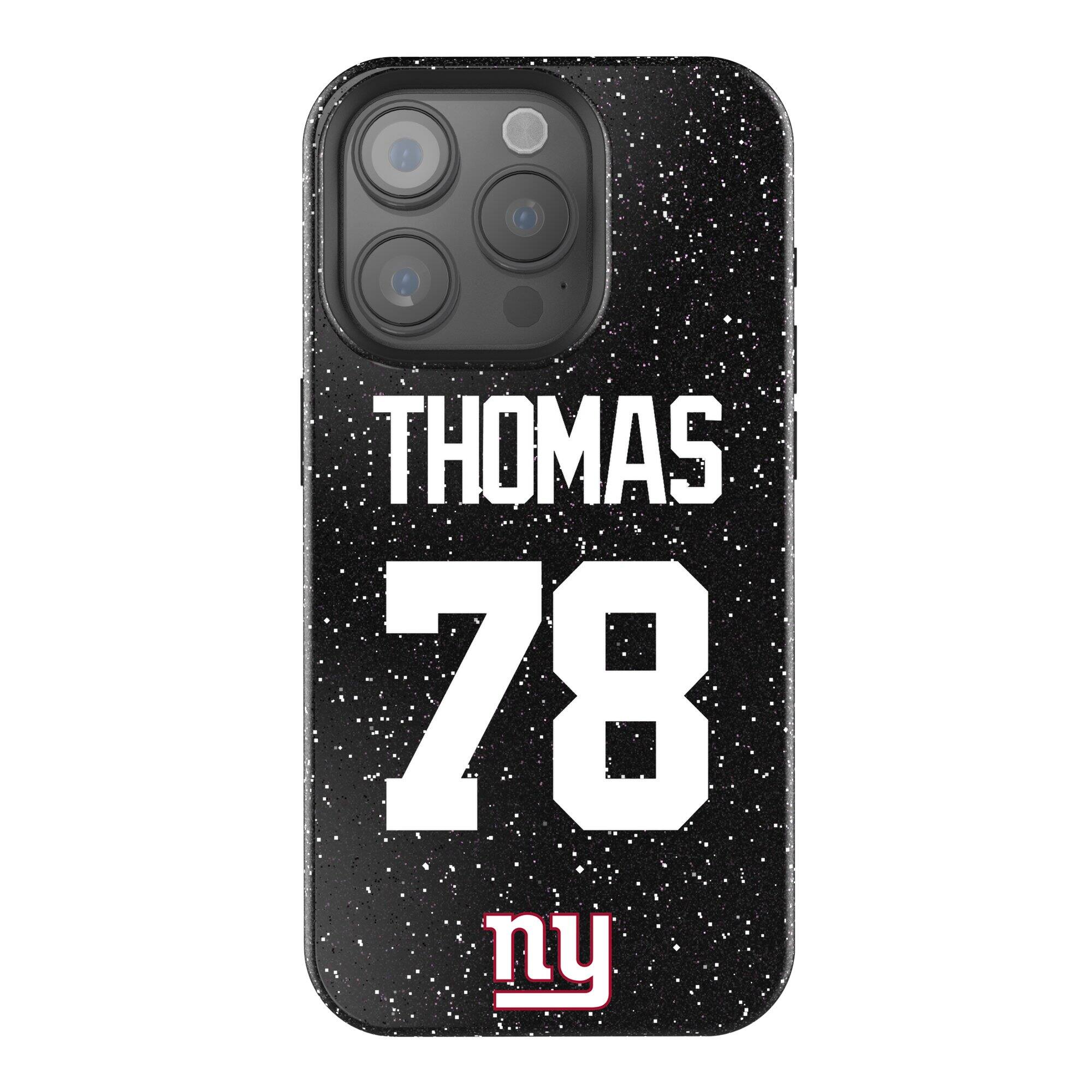 Keyscaper NFL Andrew Thomas New York Giants Bling iPhone Case 16 Plus ...