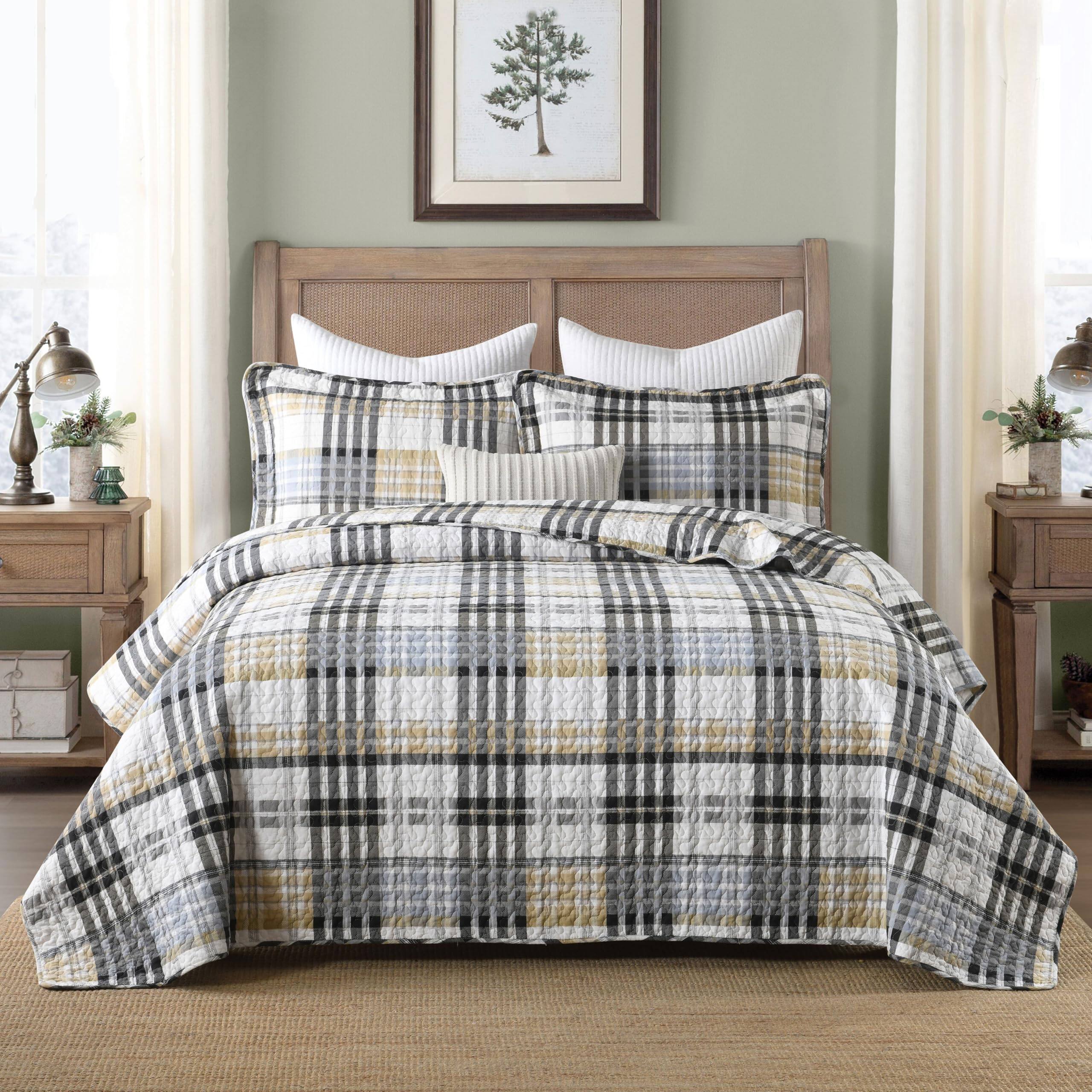 Lightweight Earthley Blooms - Bedding Set Quilt Cotton Comforter Sets ...