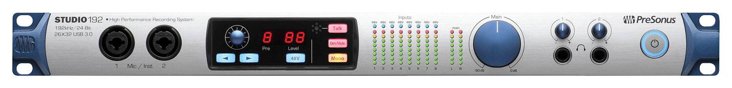 Best Buy: PreSonus Studio 192 Audio Interface Blue/White/Black STUDIO192