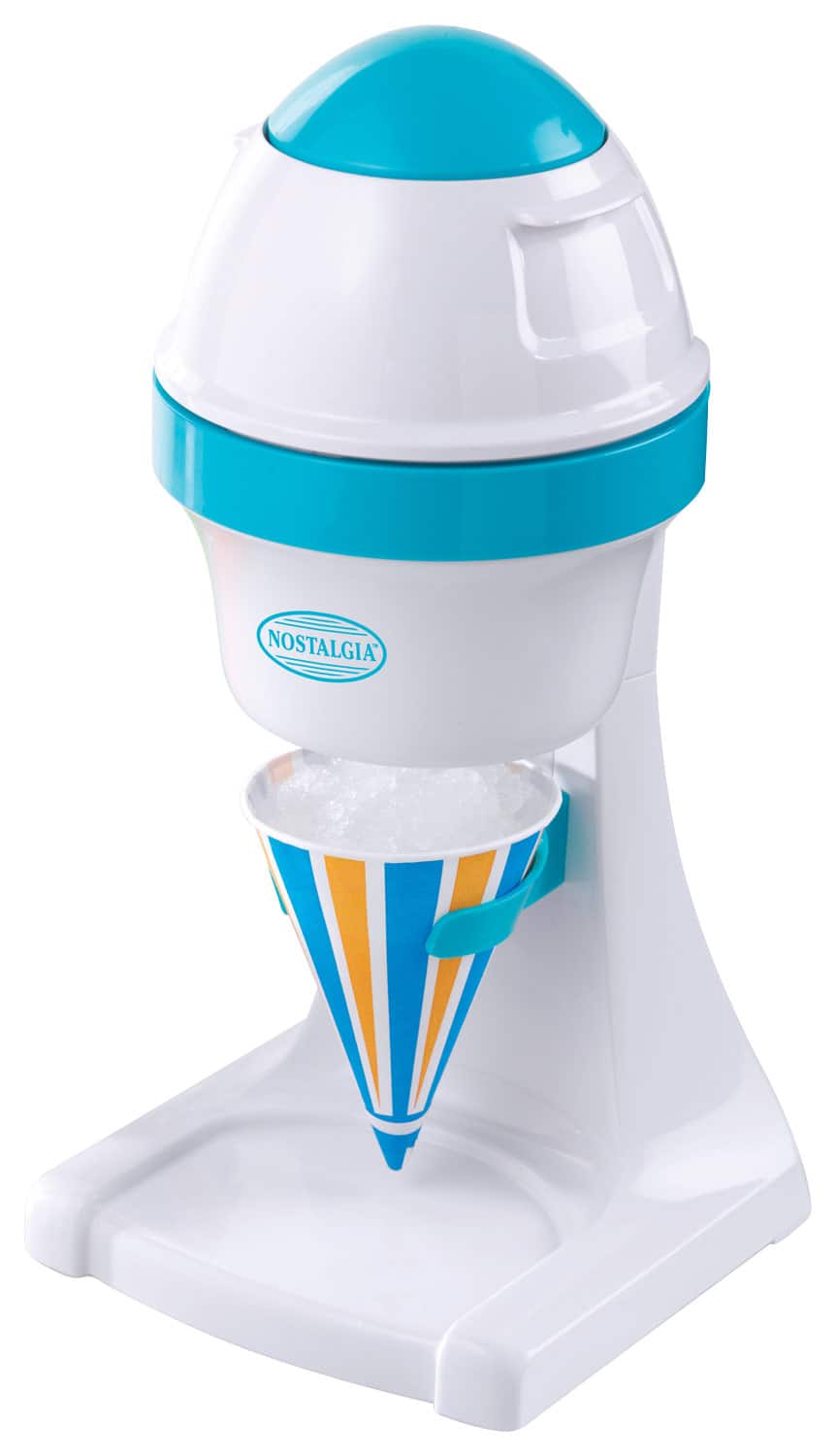 Best Buy: Nostalgia Snow Cone Maker Blue/White ISM1000