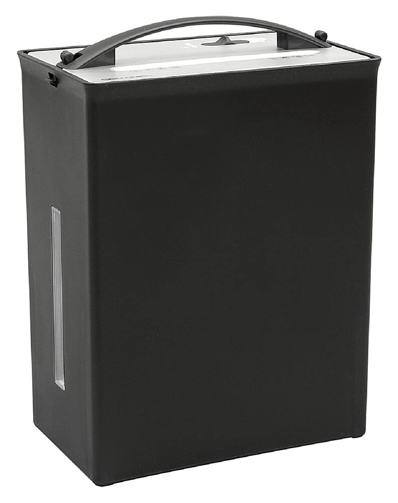 Best Buy: Sentinel 10-Sheet Microcut Paper Shredder Black; Silver FM104B