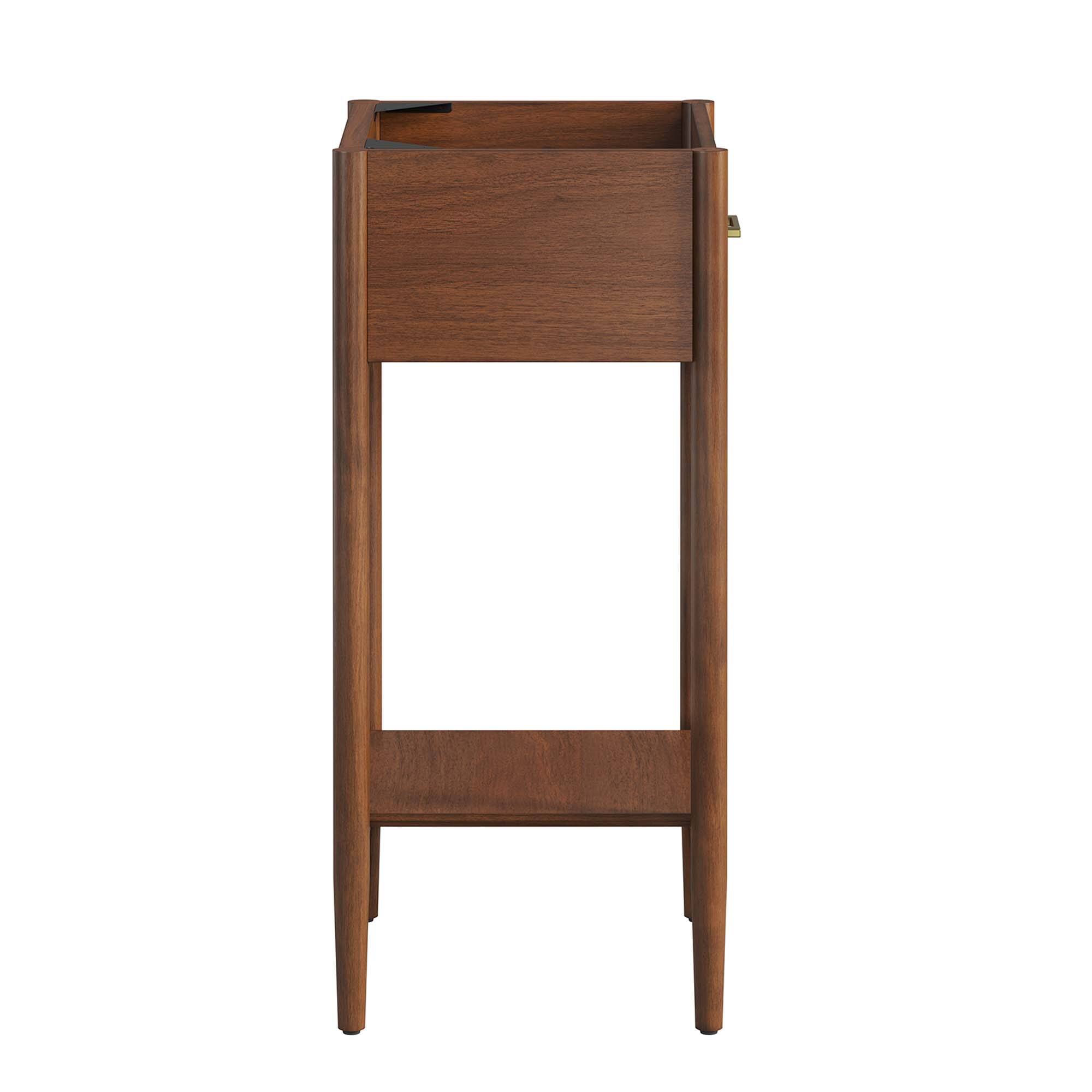 Zaire Bathroom Cabinet Basin Not Included by Modway Walnut EEI-6351-WAL ...